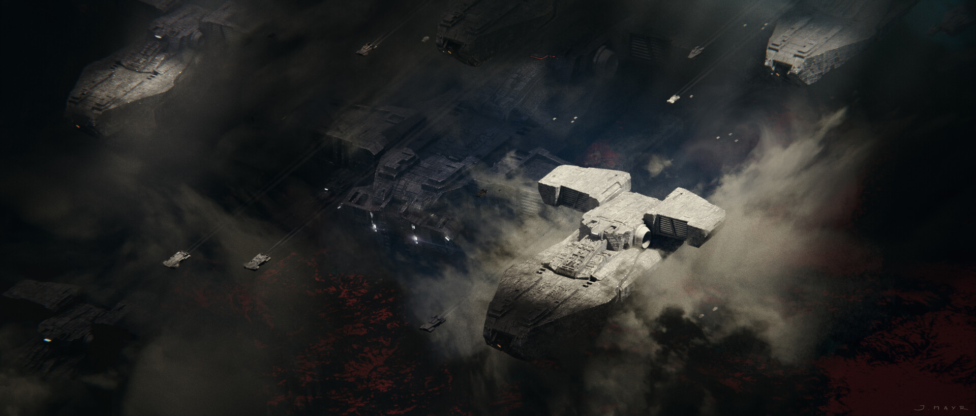 ArtStation - Bombing Run