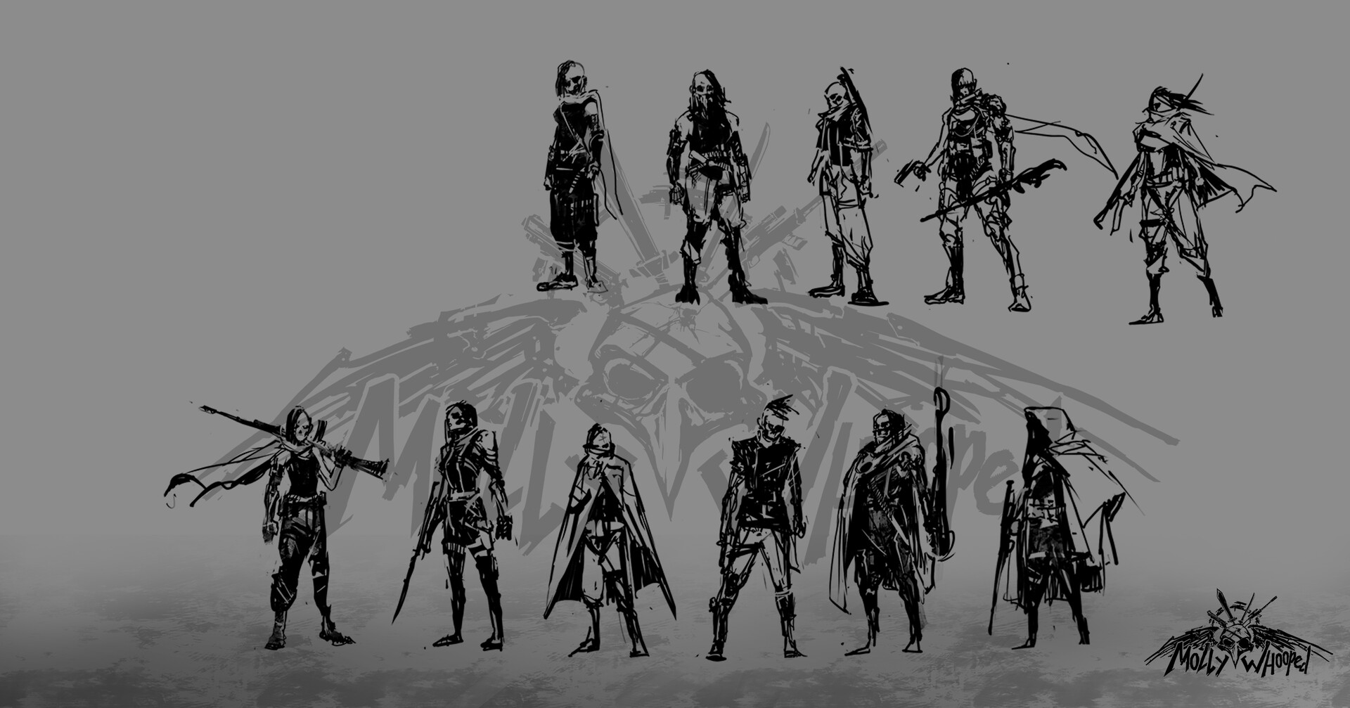 ArtStation - Project Molly Whooped: Nikki