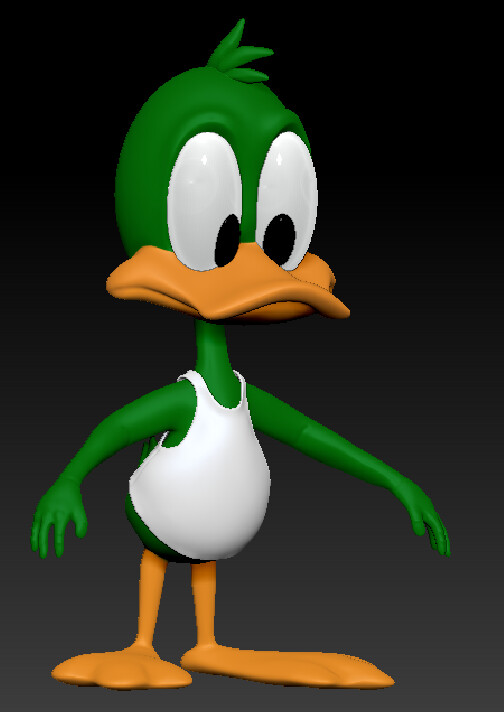 ArtStation - Plucky duck
