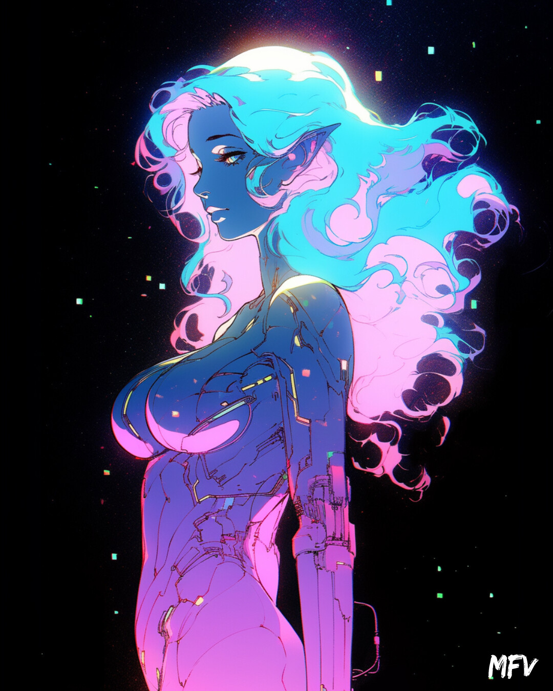 Mintflavor - Lost in the Cosmos: Exo-girl [Elven Edition]