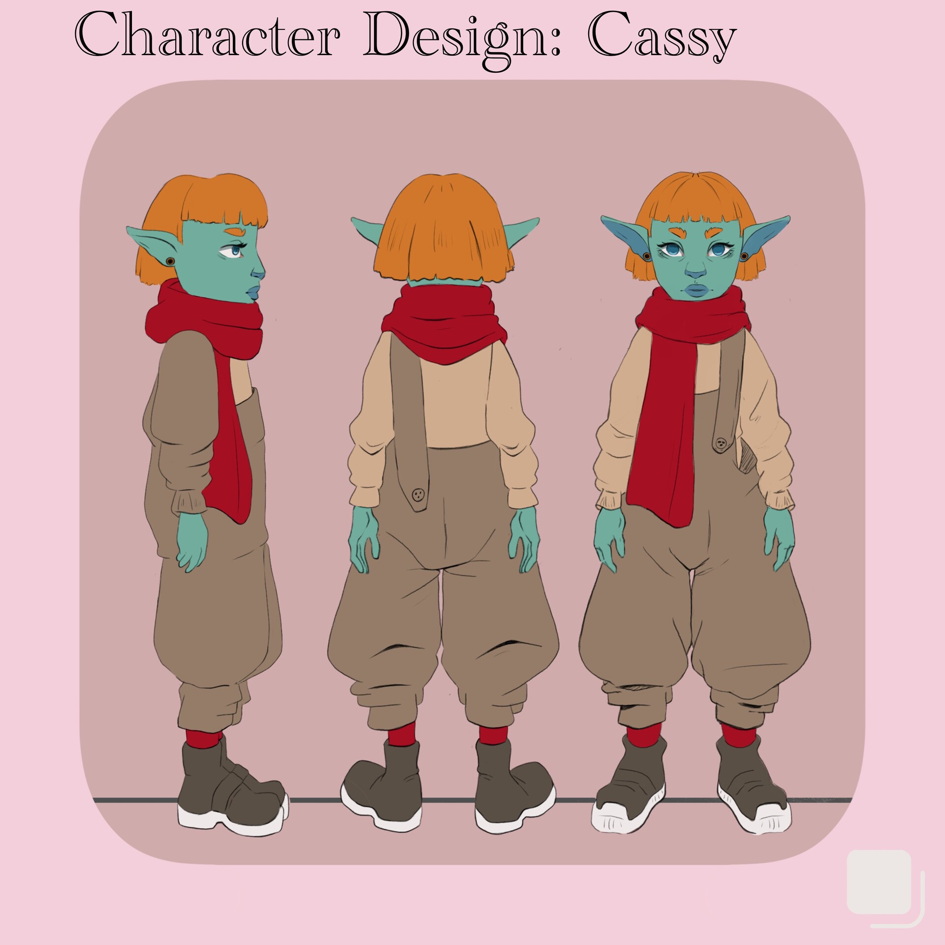 ArtStation - Cassy Character design