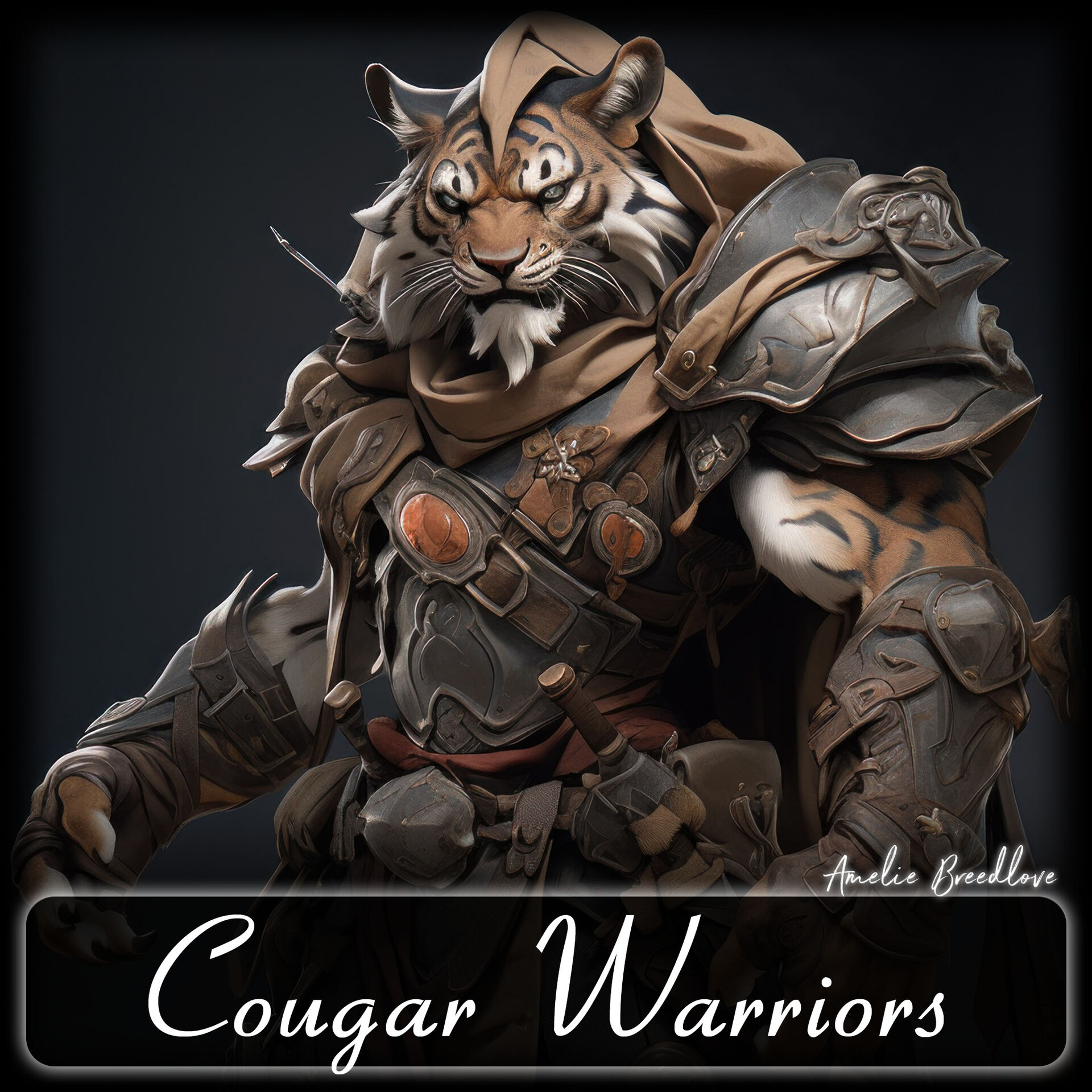 ArtStation - 210 Cougar Warriors Reference Pack | 4K | v.31