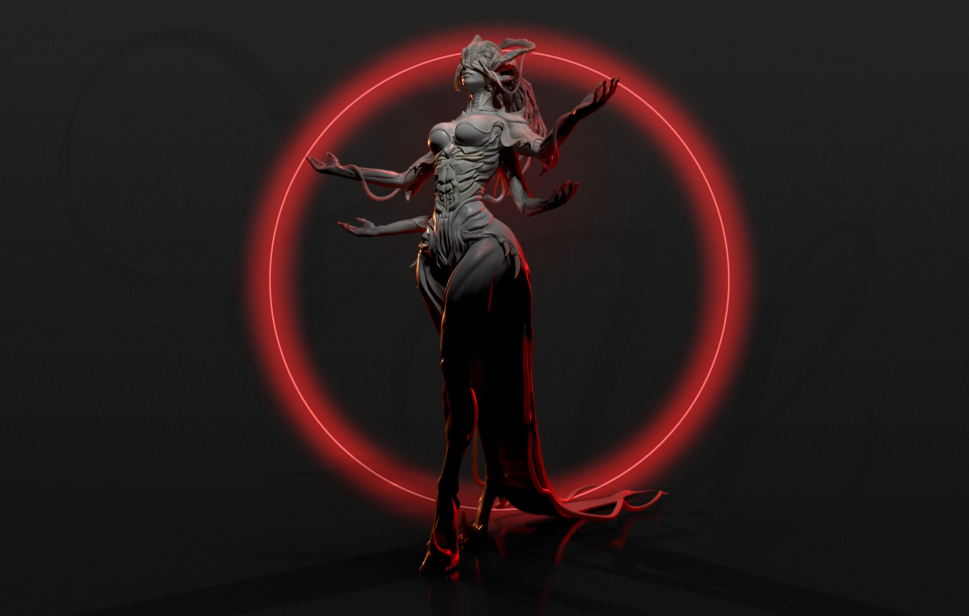 ArtStation - Flesh Lady