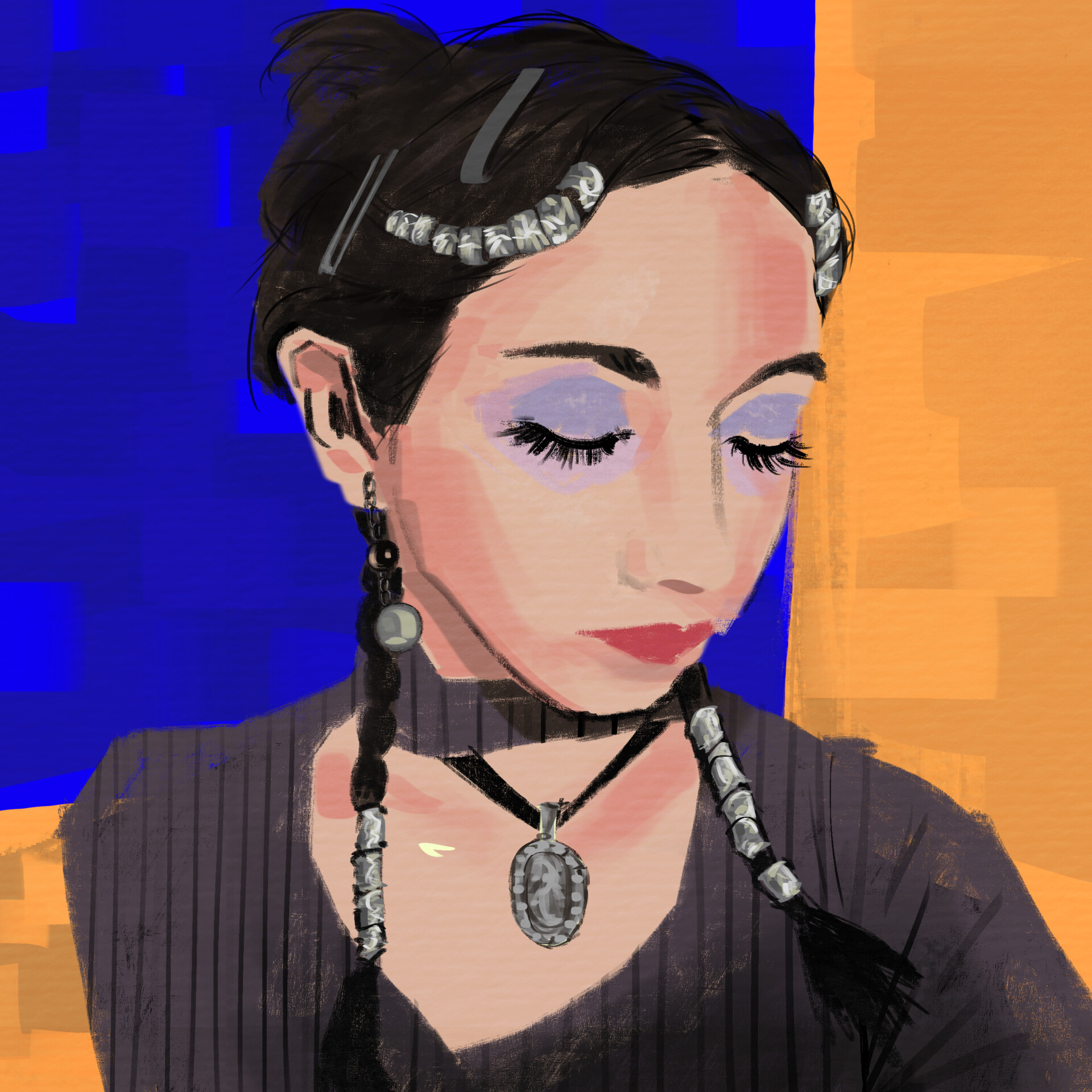 ArtStation - alilat portrait