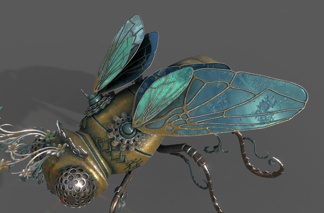 Shiraz Rastegar - 3D Modeling / VerdantMetalInsecta