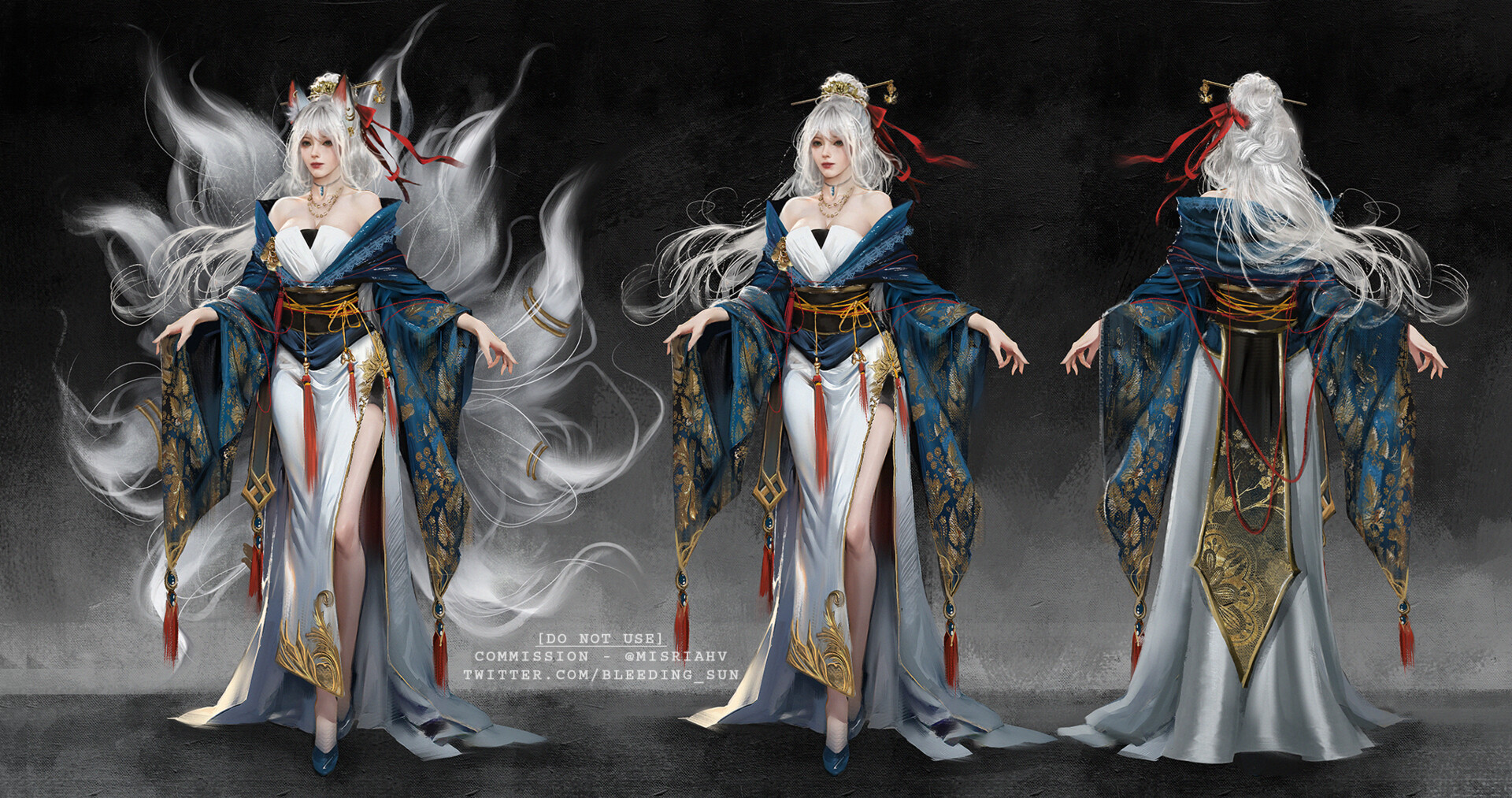 ArtStation - Character Sheet [Kitsune]