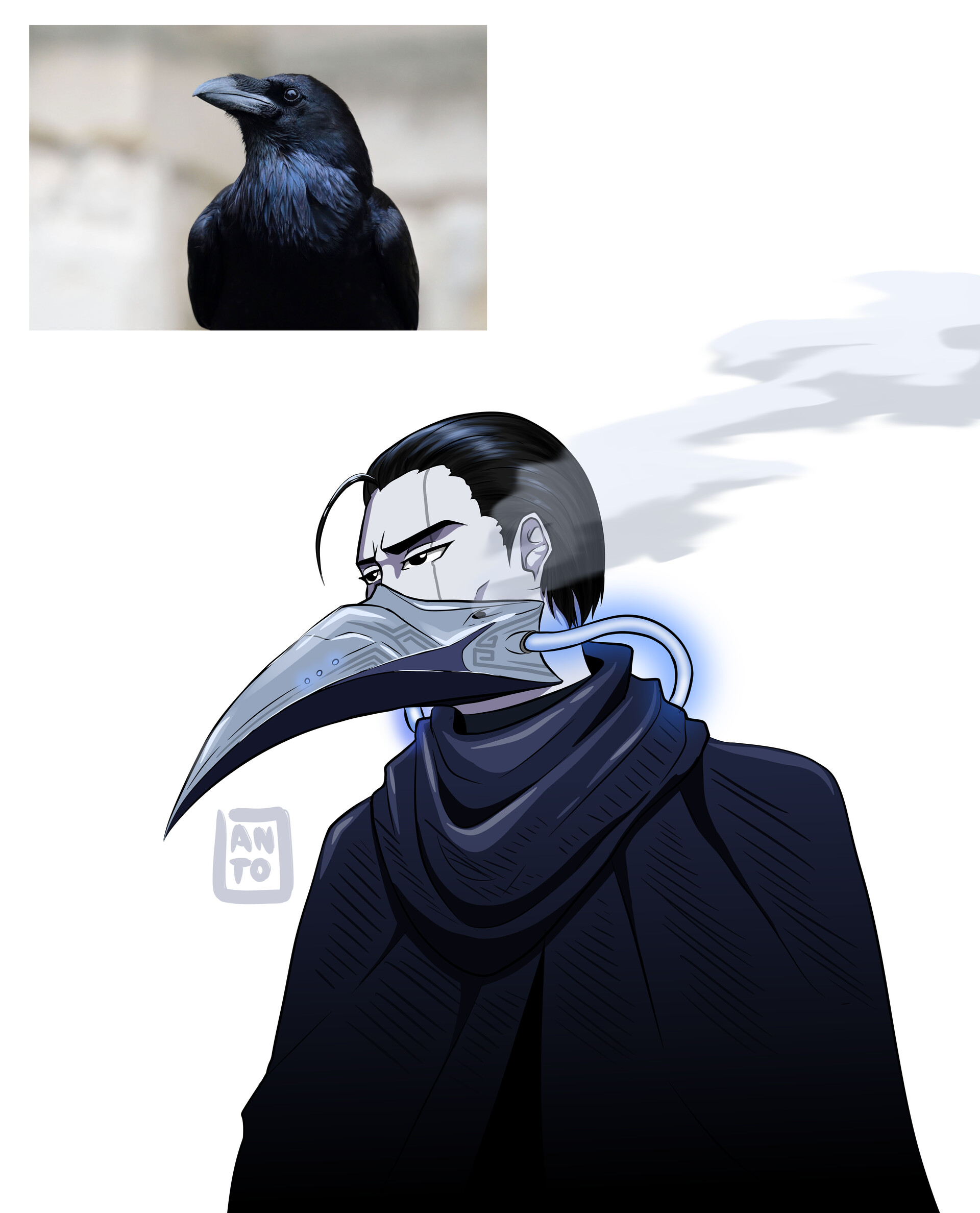 ArtStation - Cyberpunk Crow