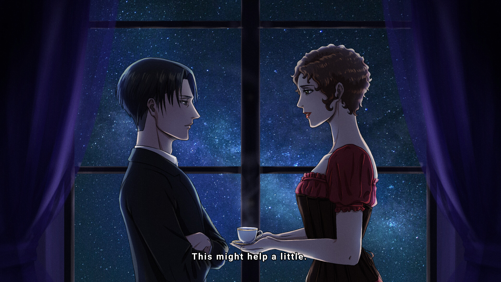 ArtStation - Attack on Titan (Scene Art Style Study) - Levi and ...