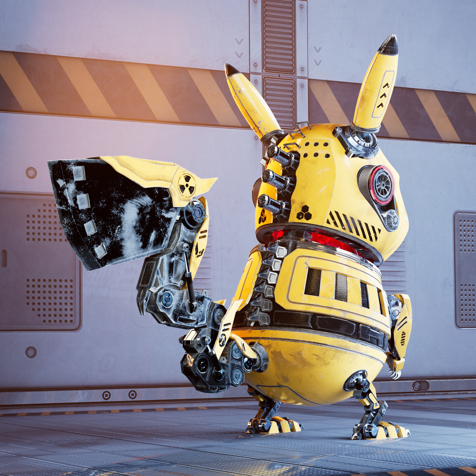 Ljubomir Milic - Pokemon - Pikabot Mecha