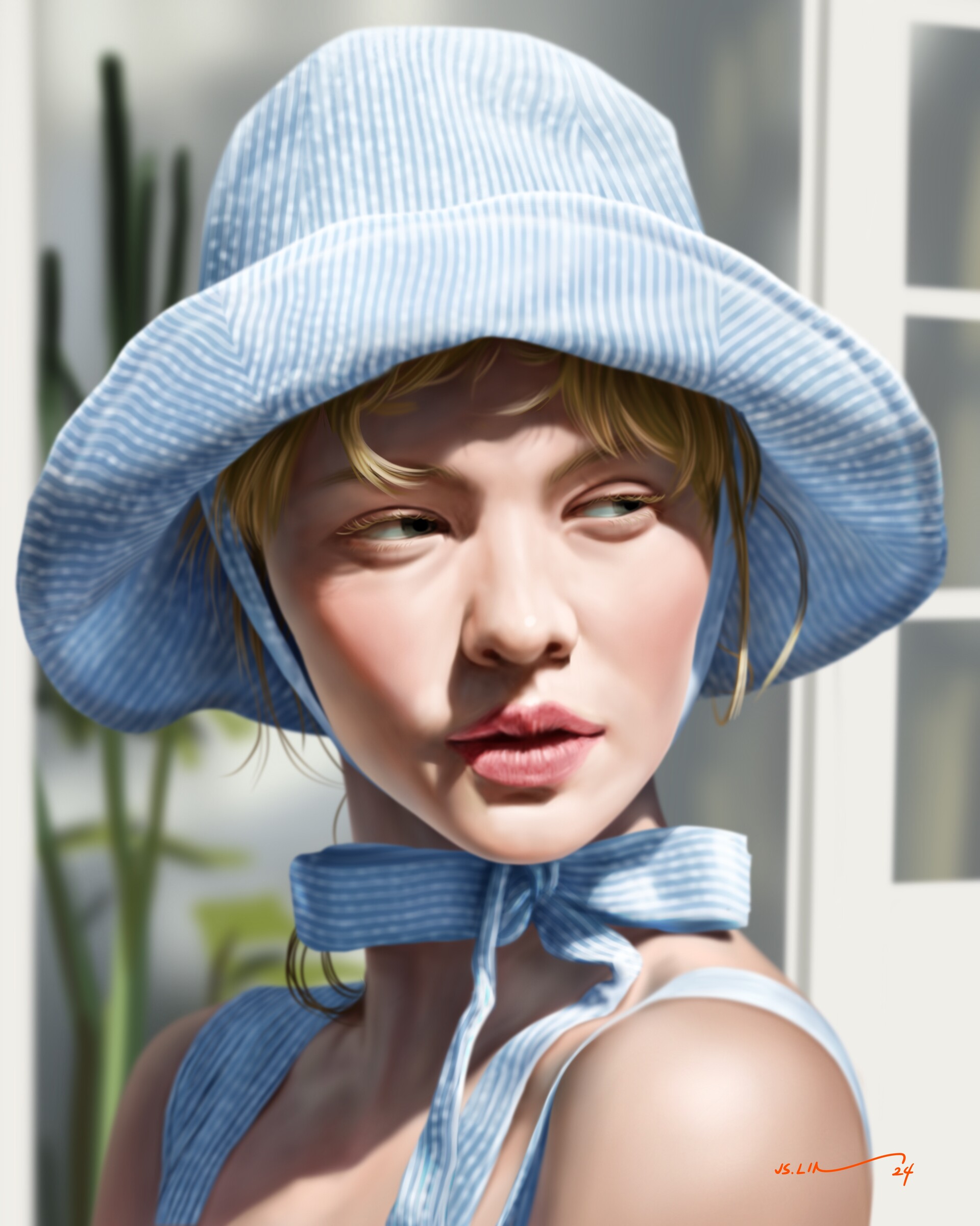 ArtStation - Blue hat