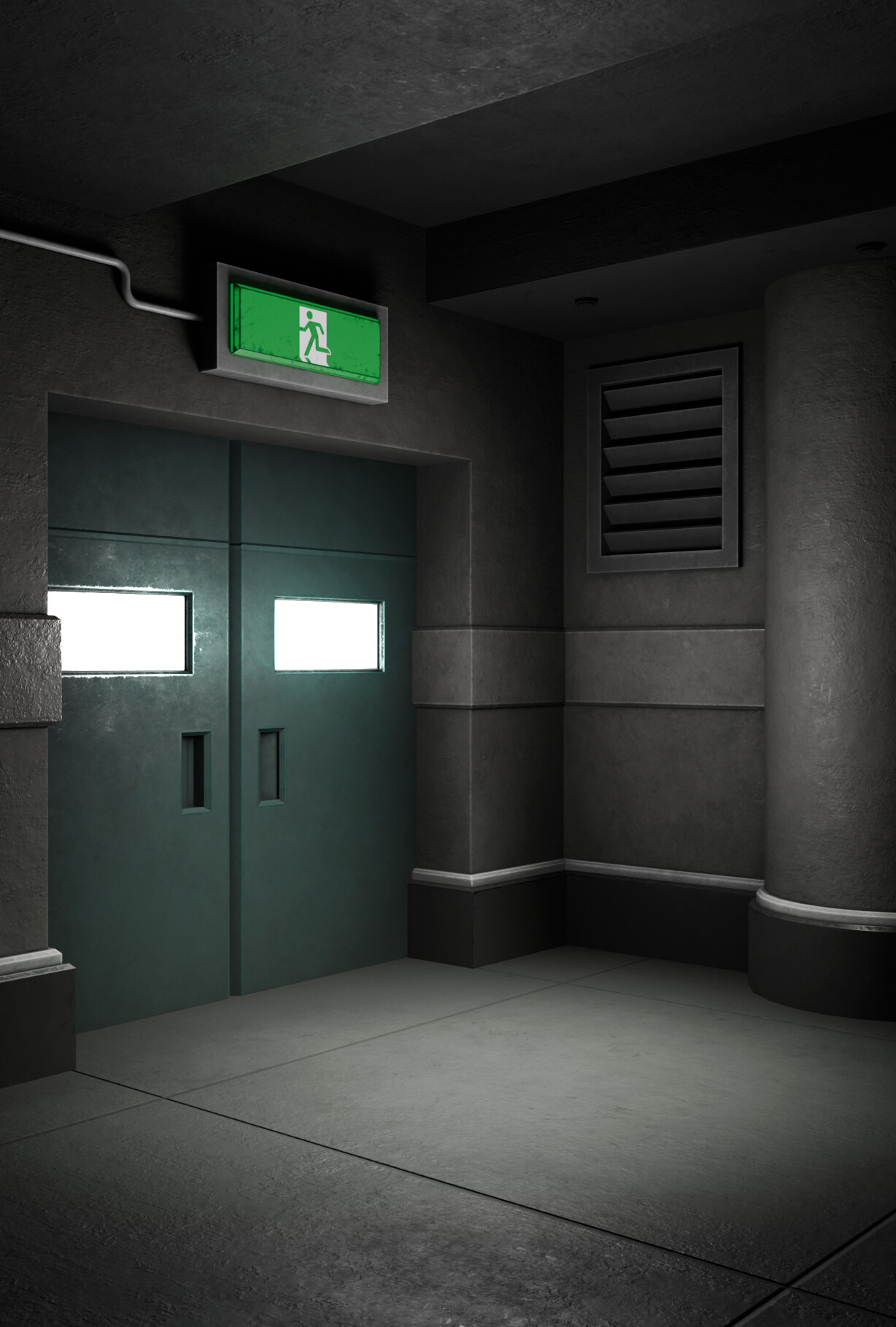 ArtStation - Panic Room _ 1