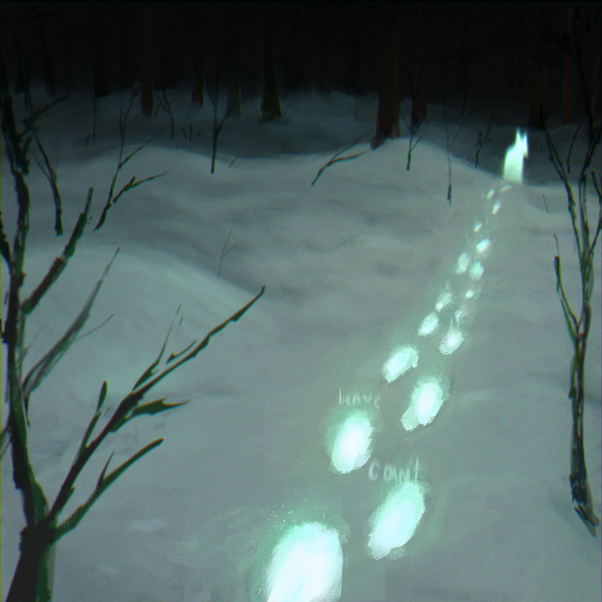 ArtStation - Can't leave it behind - Study