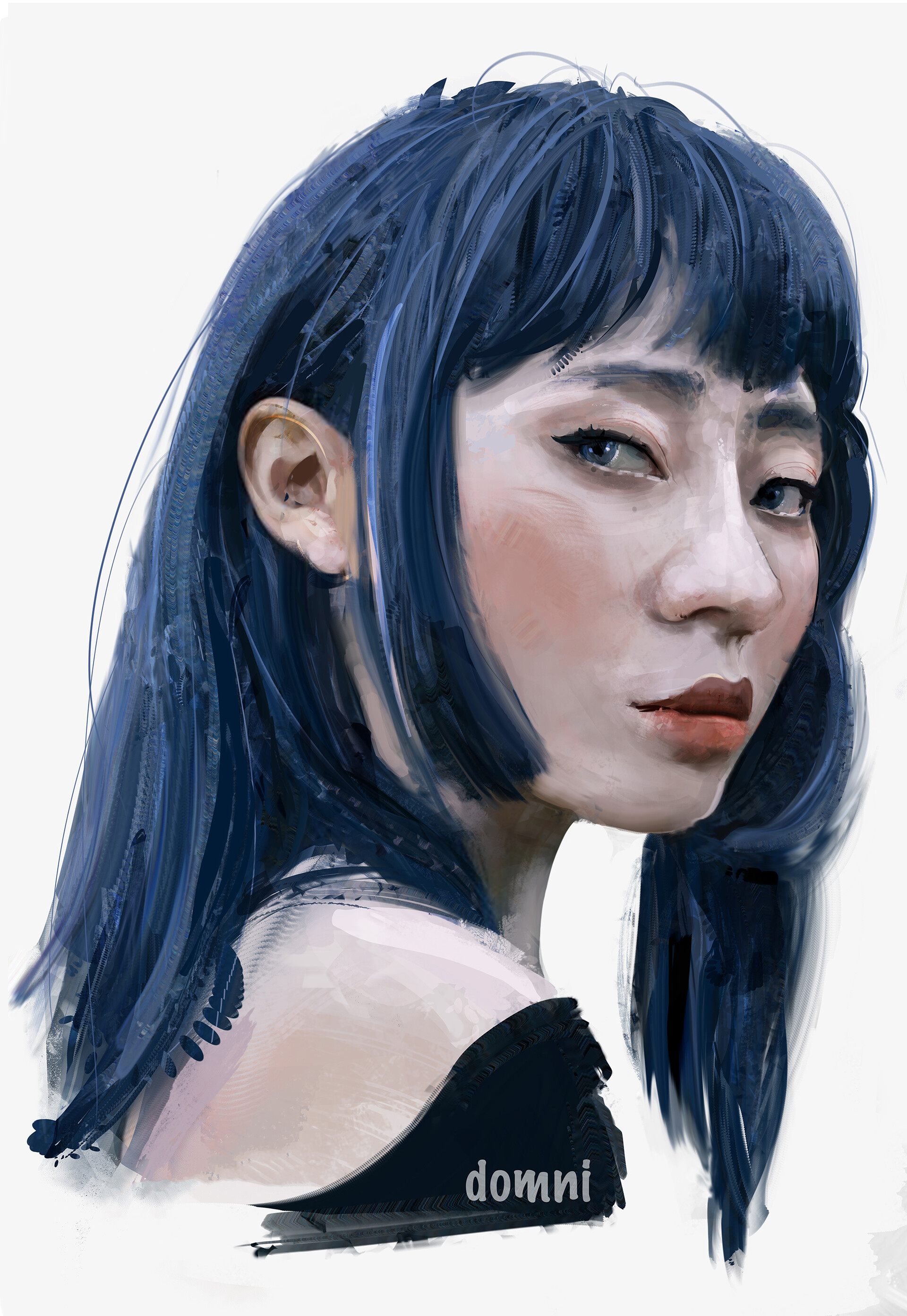 Domni - Portrait practice on Photoshop