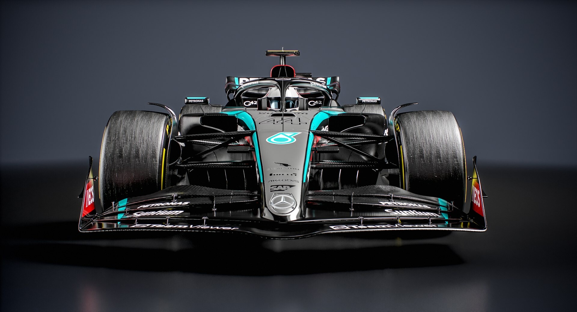 ArtStation - Mercedes-AMG F1 W15 2024 Formula 1 Race Car PBR 3D model