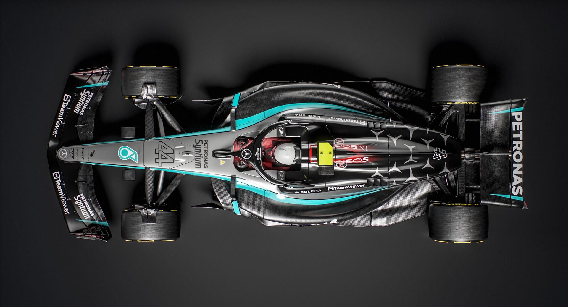 OpticalDreamSoft - Mercedes-AMG F1 W15 2024 Formula 1 Race Car PBR 3D model