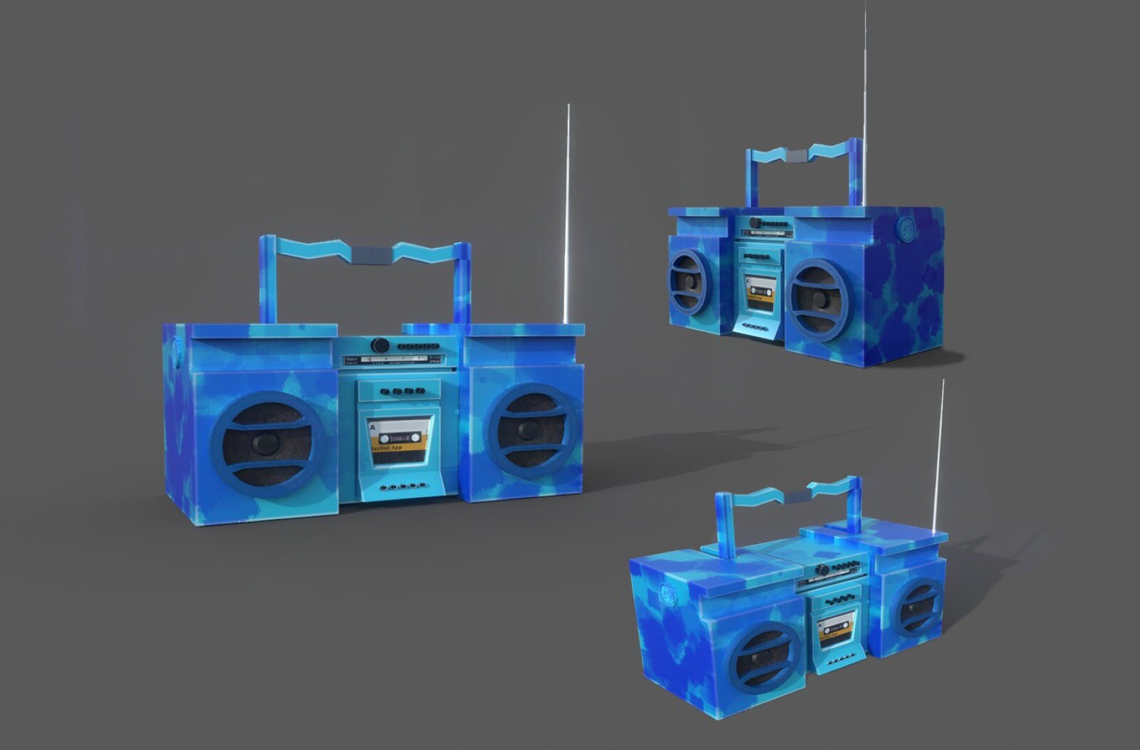 ArtStation - Stylized Radio