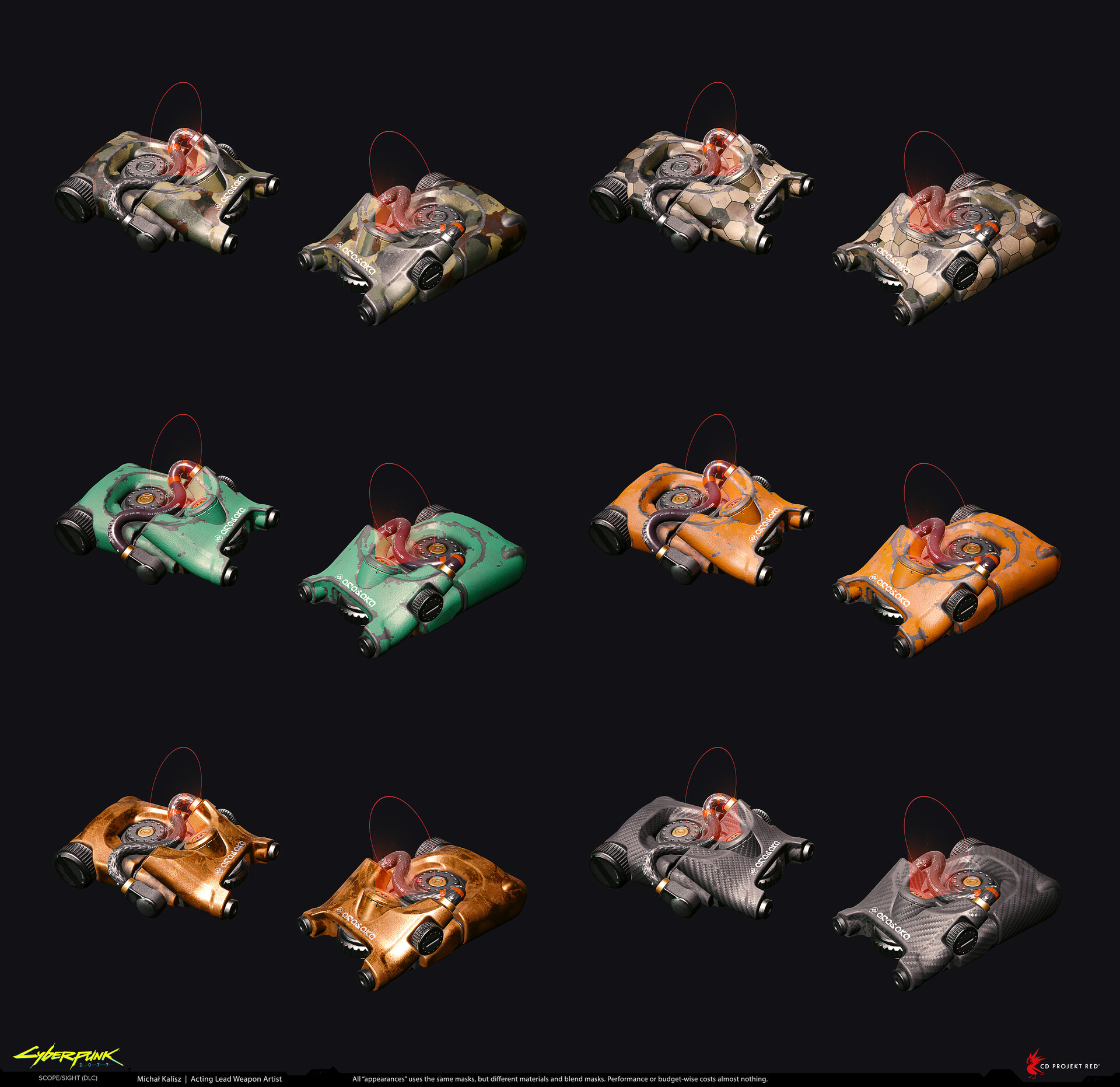 Michal Kalisz - Cyberpunk 2077 DLC: Scopes, Punknife