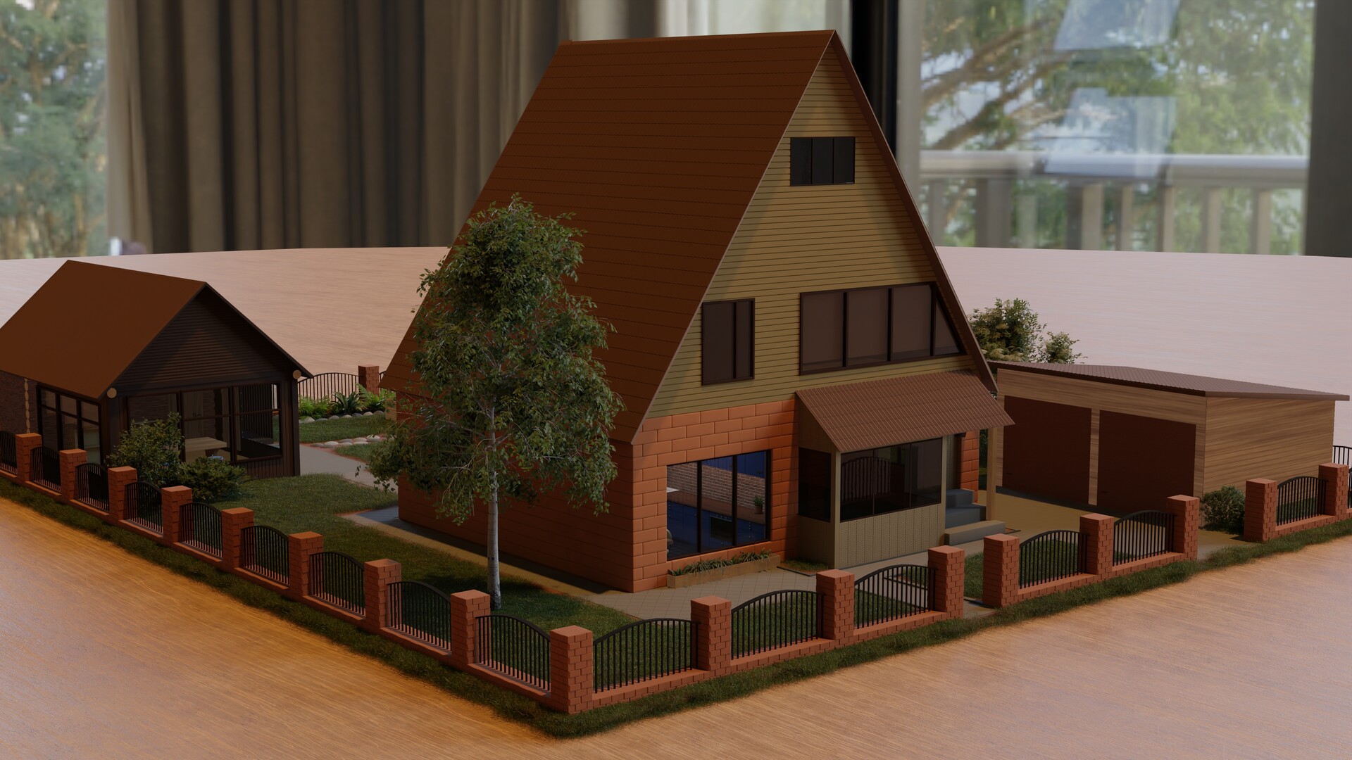 ArtStation - Basic Brick House