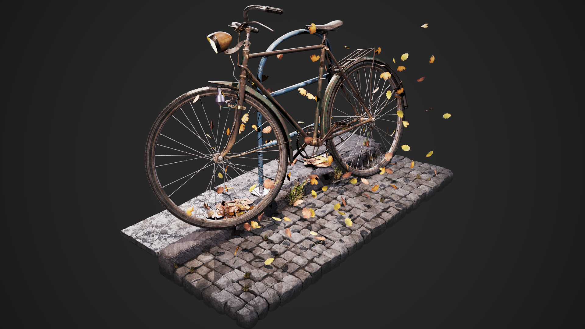 Erik Kinč - Vintage rusty bike