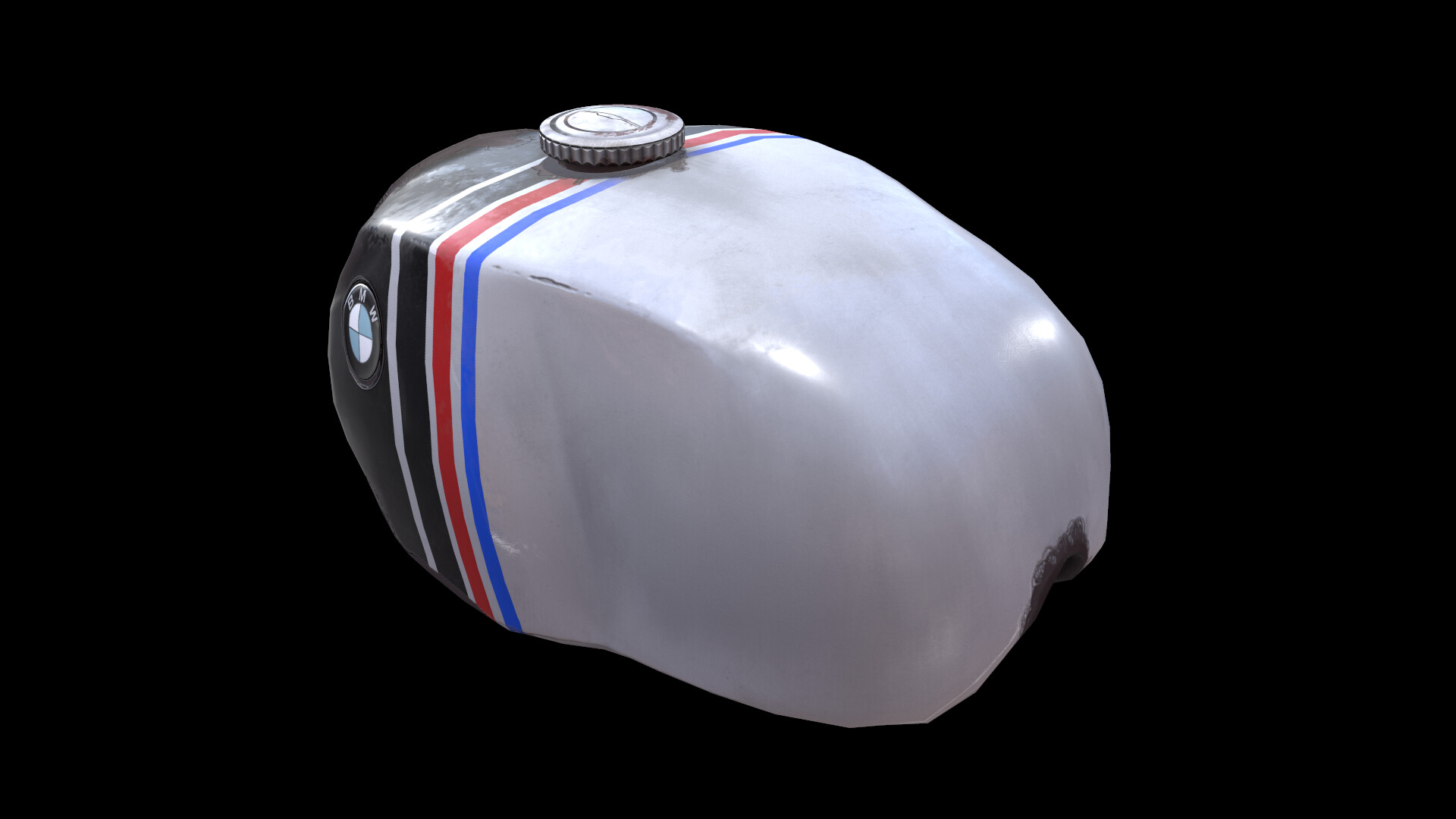 ArtStation - Bike fual tank