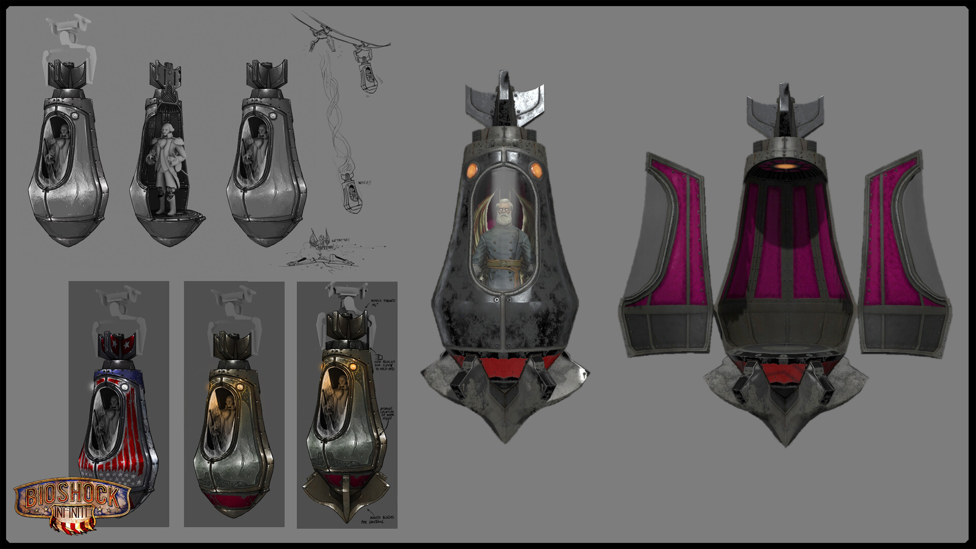 Mauricio Tejerina - Bioshock Infinite Props