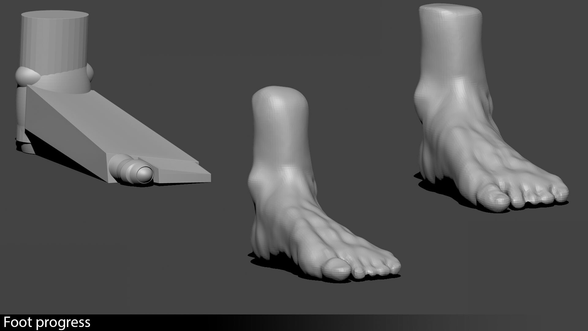ArtStation - Foot Sculpt
