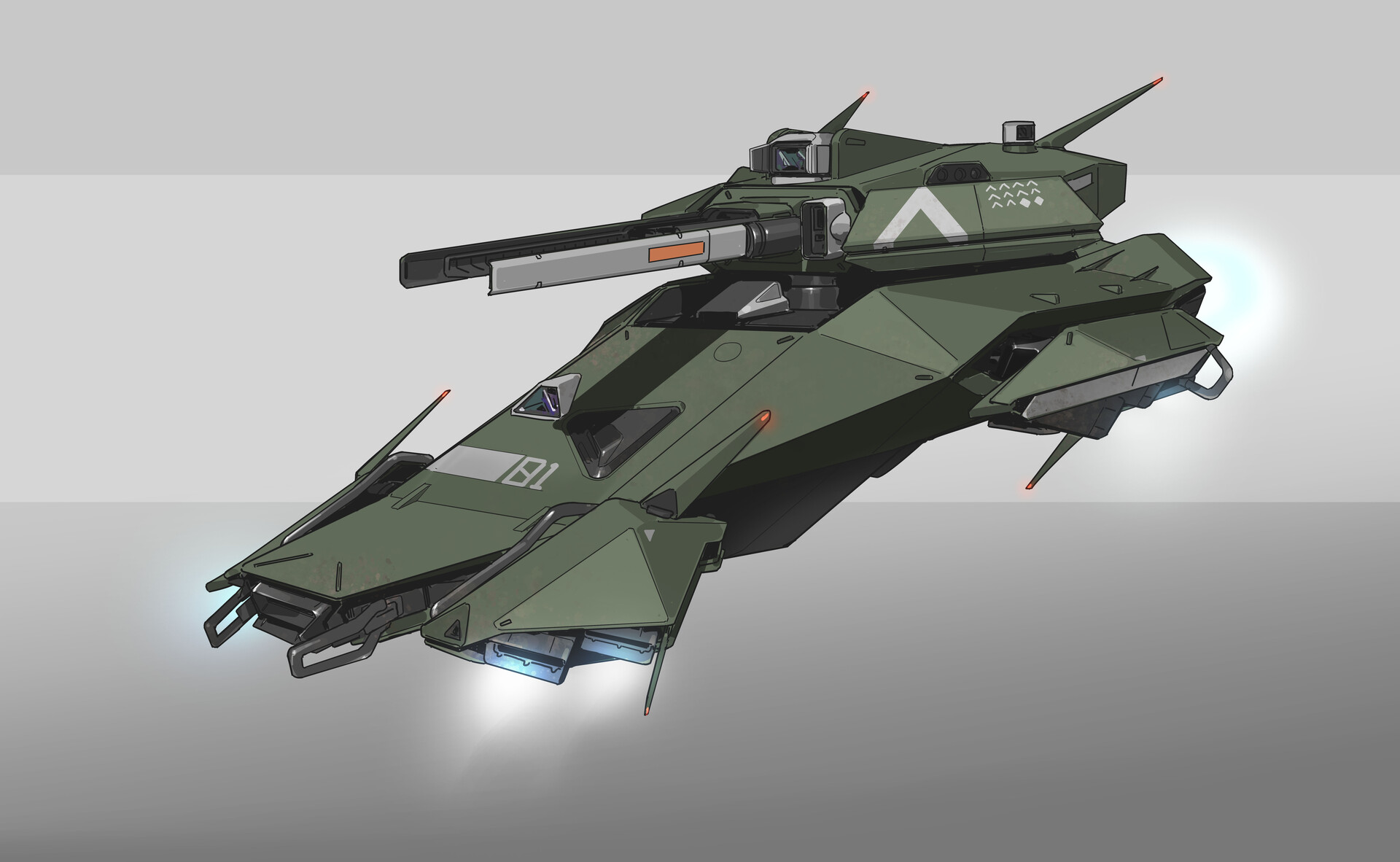 ArtStation - Hover Tank