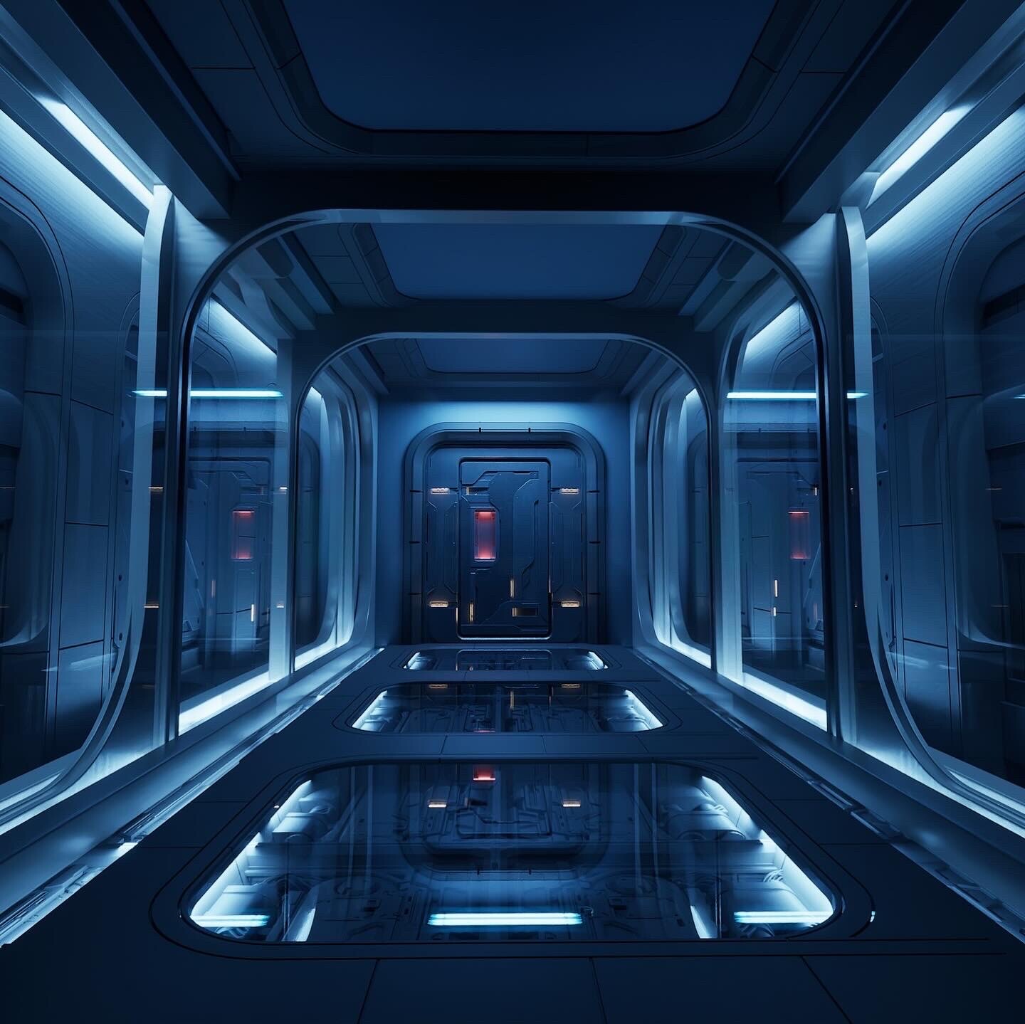 ArtStation - Sci fi interior