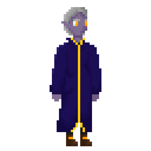 dark wizard pixel art
