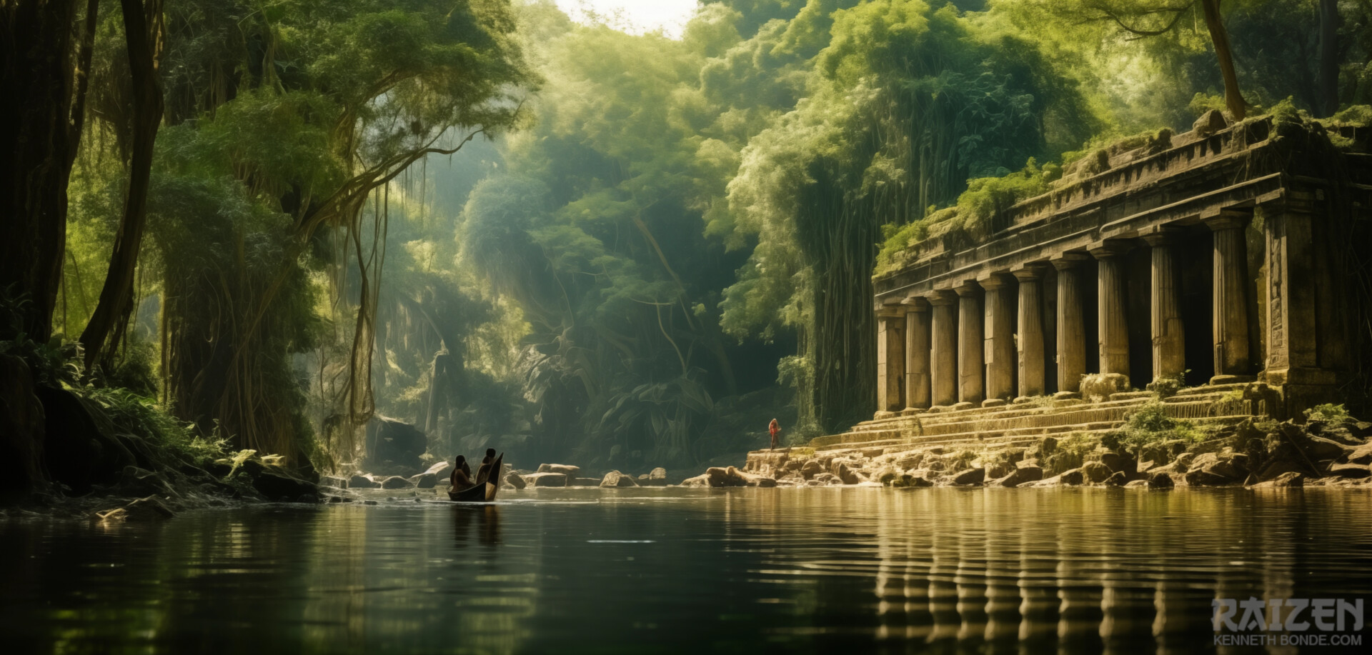 ArtStation - The lost Greek civilization in Amazonas