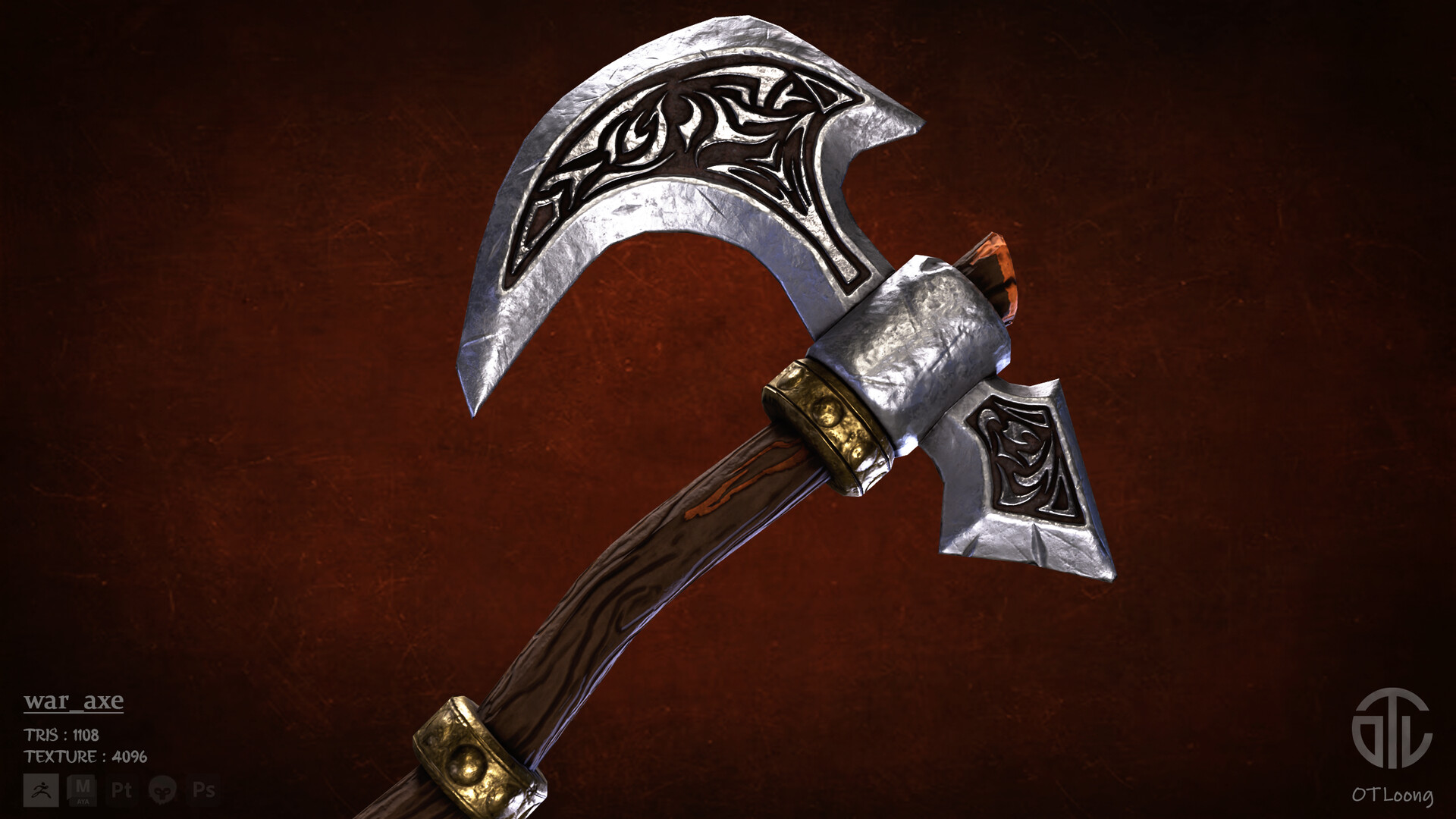 ArtStation - Axe_Game Assets Modeling