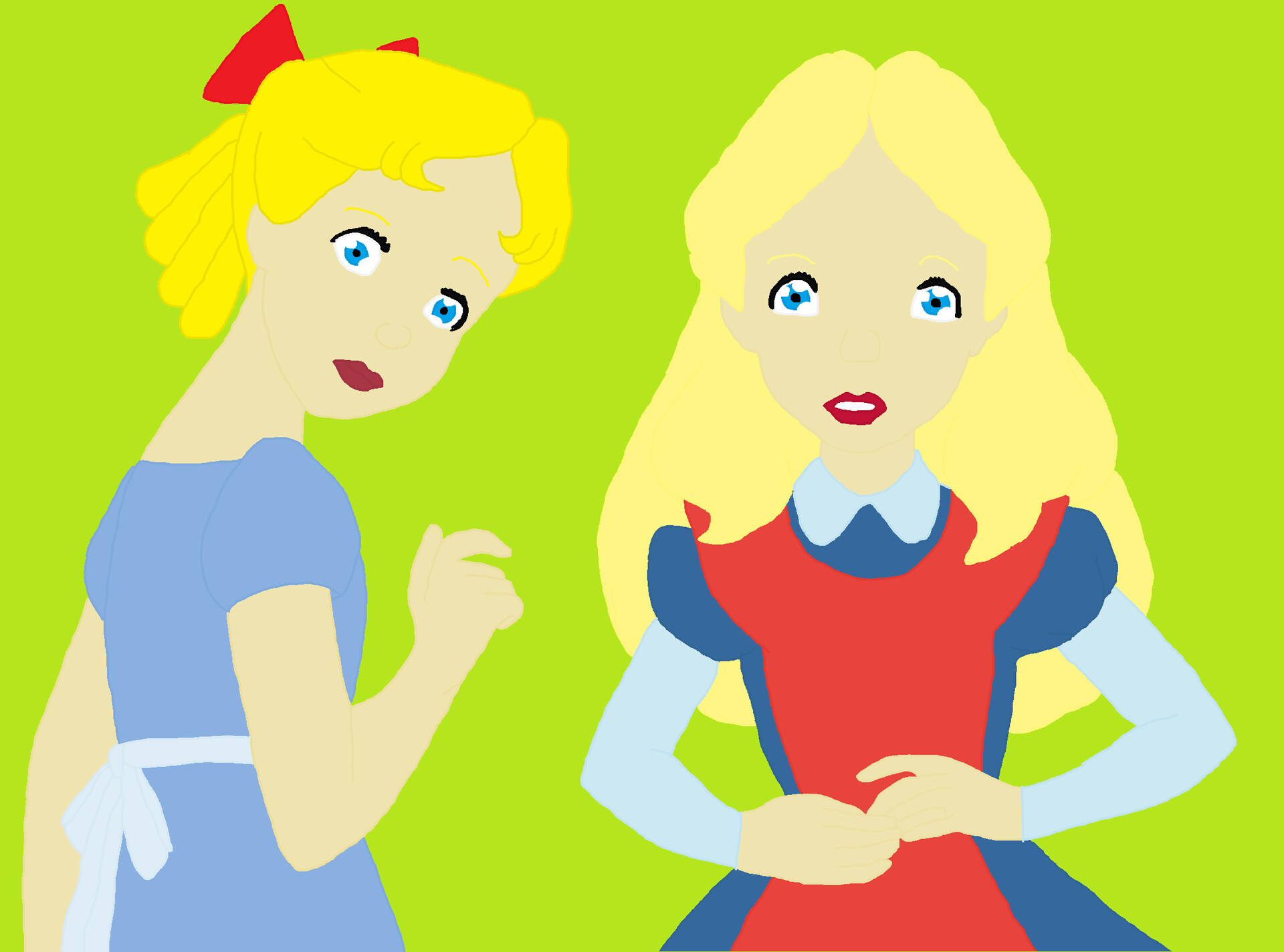 ArtStation - Alice and Wendy