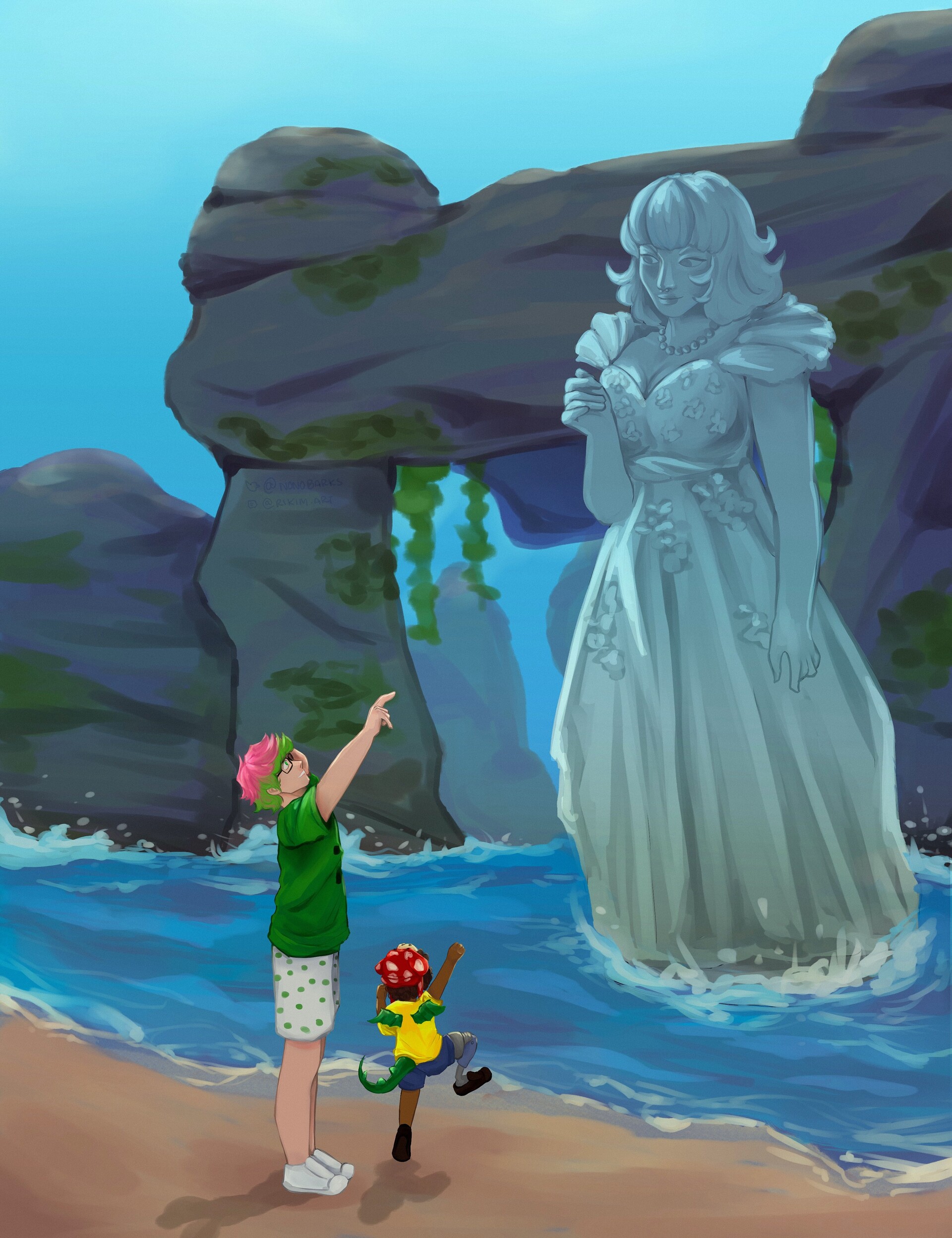 ArtStation - QSMP - Creation Goddess