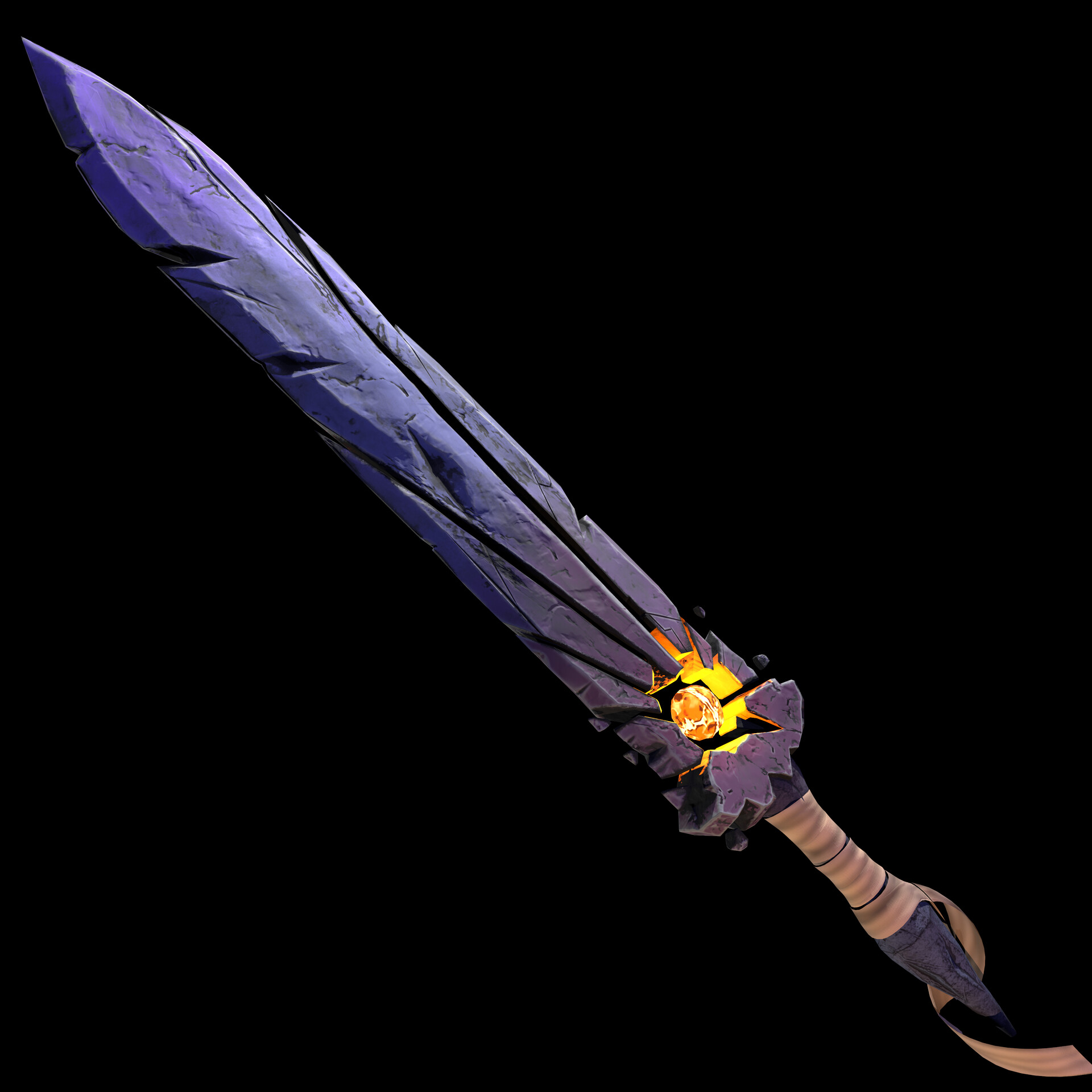 ArtStation - Fragmented Sword