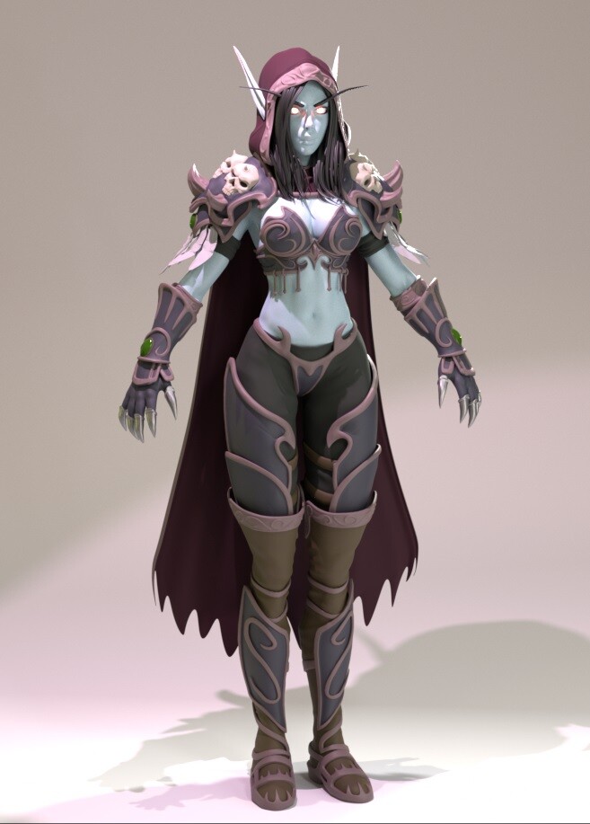 ArtStation - Sylvanas Windrunner FANART