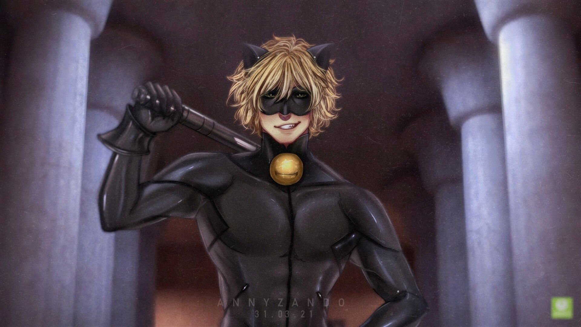 ArtStation - Chat Noir in my Style | Old Art