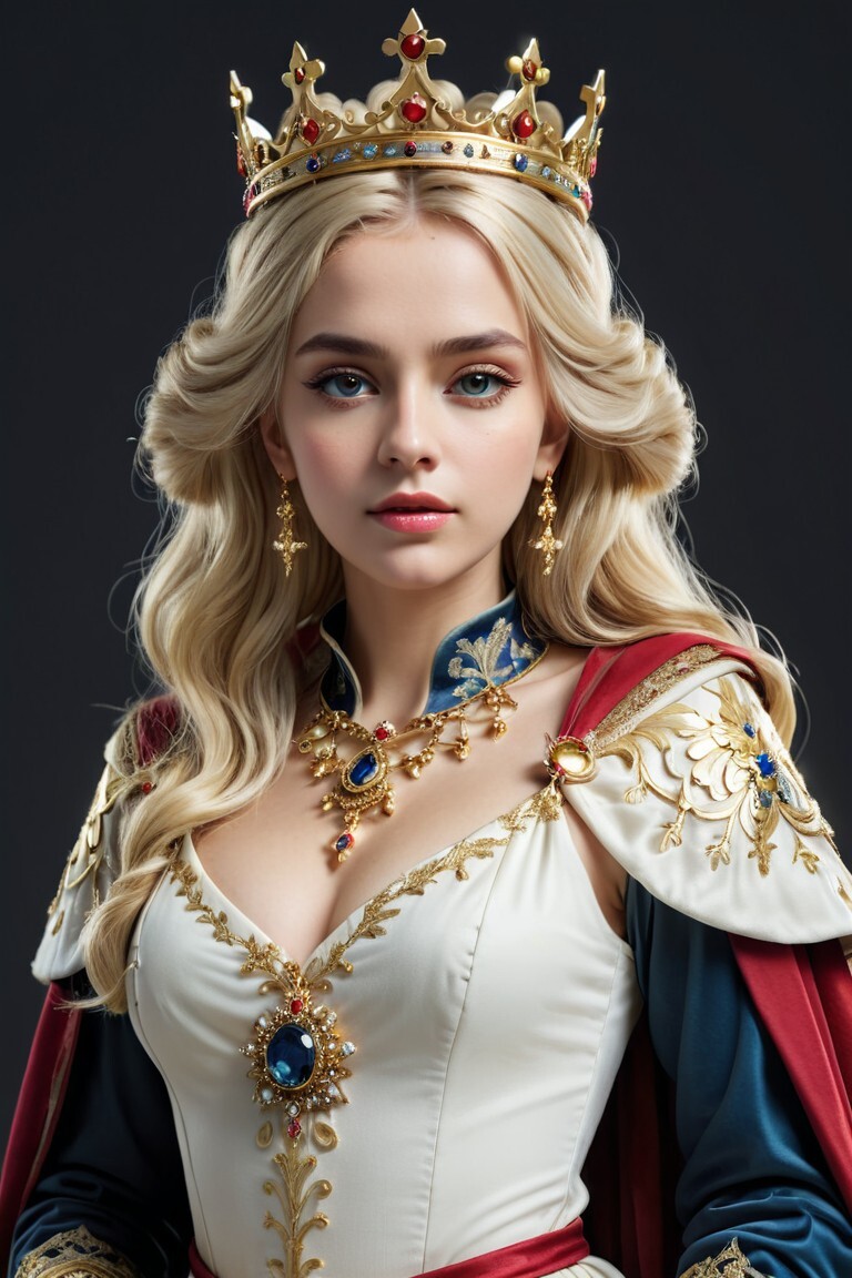 ArtStation - Blonde Queen " Alecsandra the II