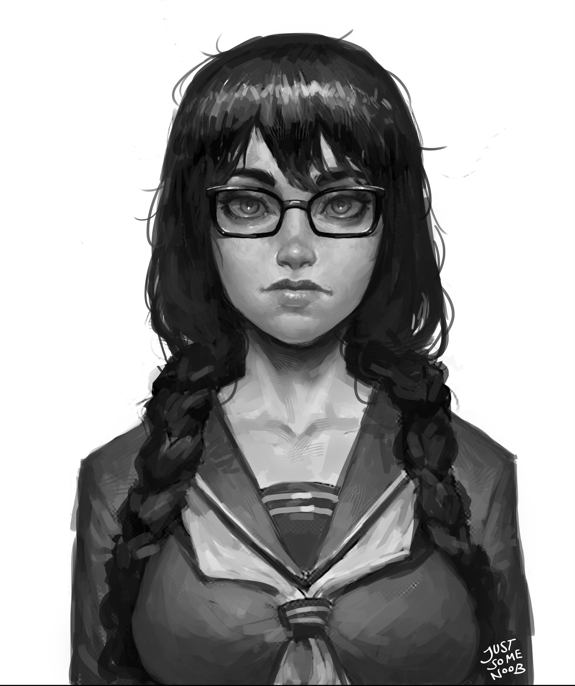 ArtStation - strange girl