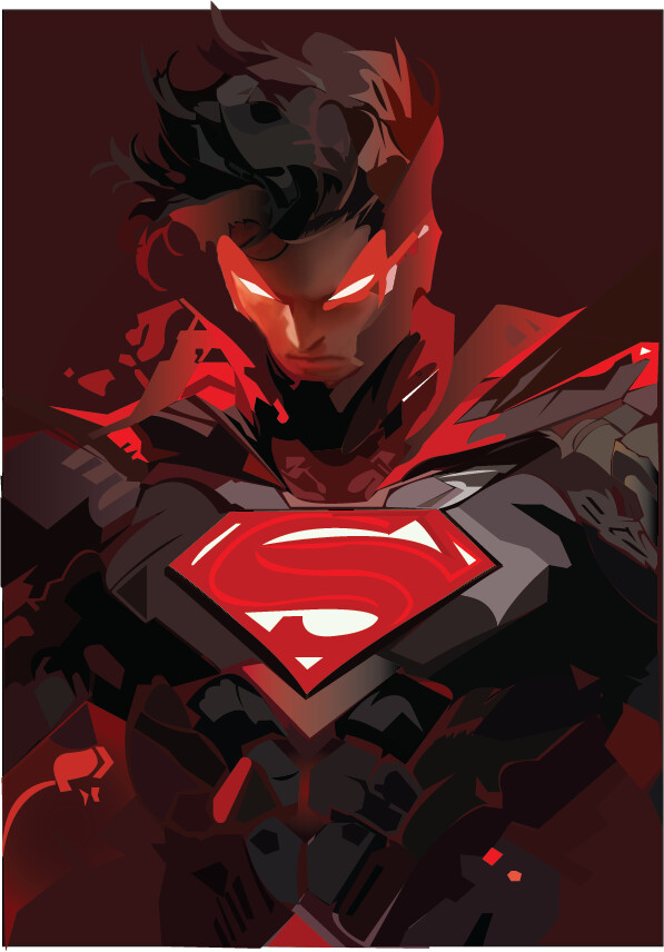 ArtStation - superman illustration