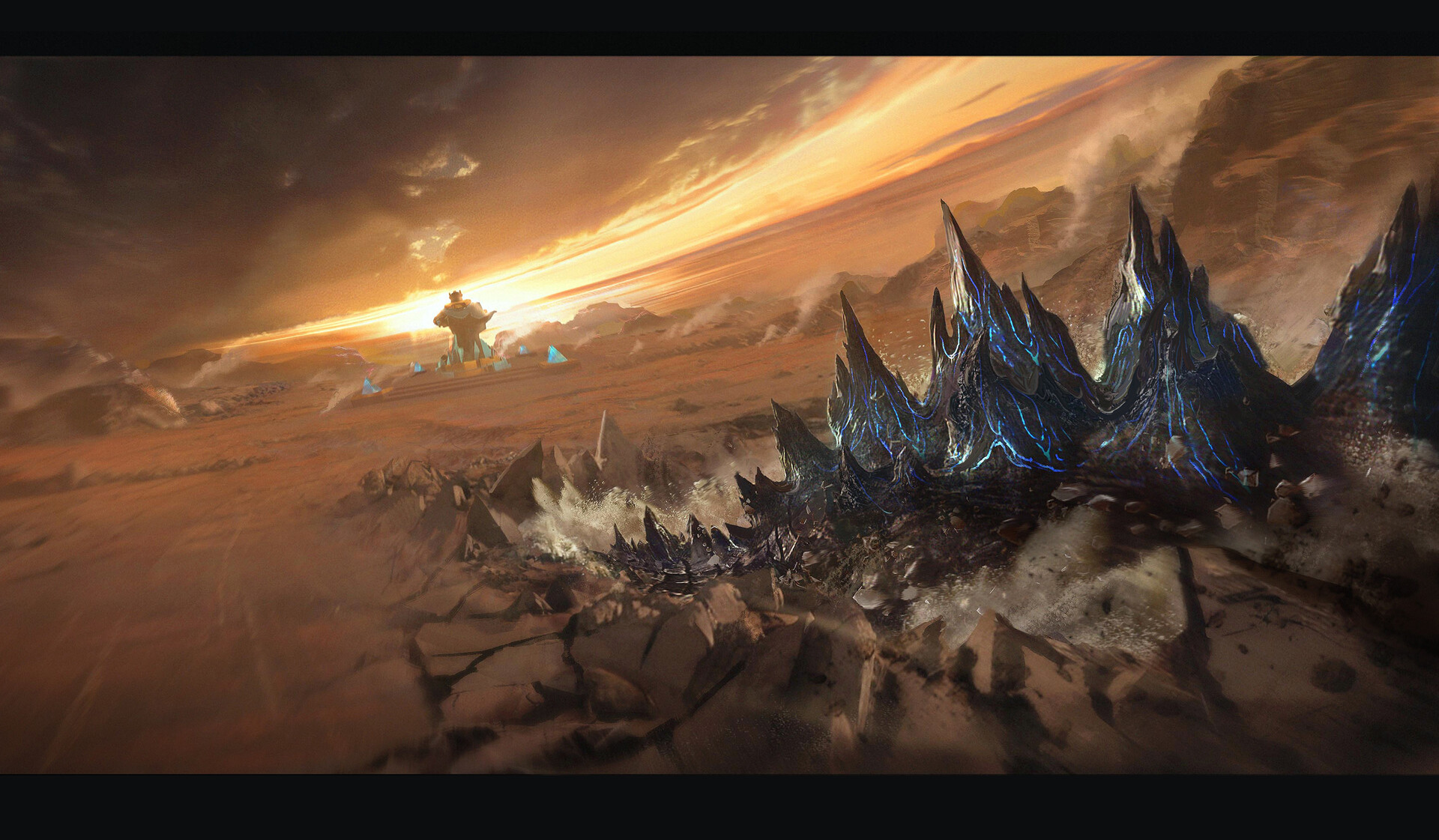 ArtStation - Lords Mobile & Godzilla x Kong 概念设计-CG