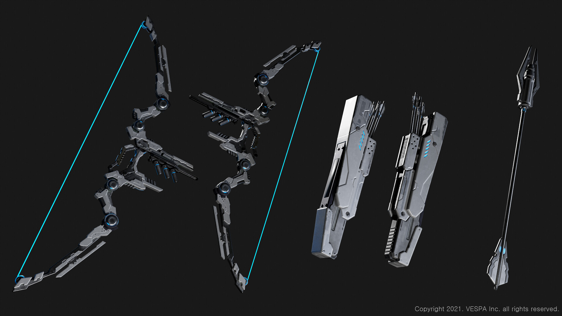 ArtStation - Hard surface_Weapon