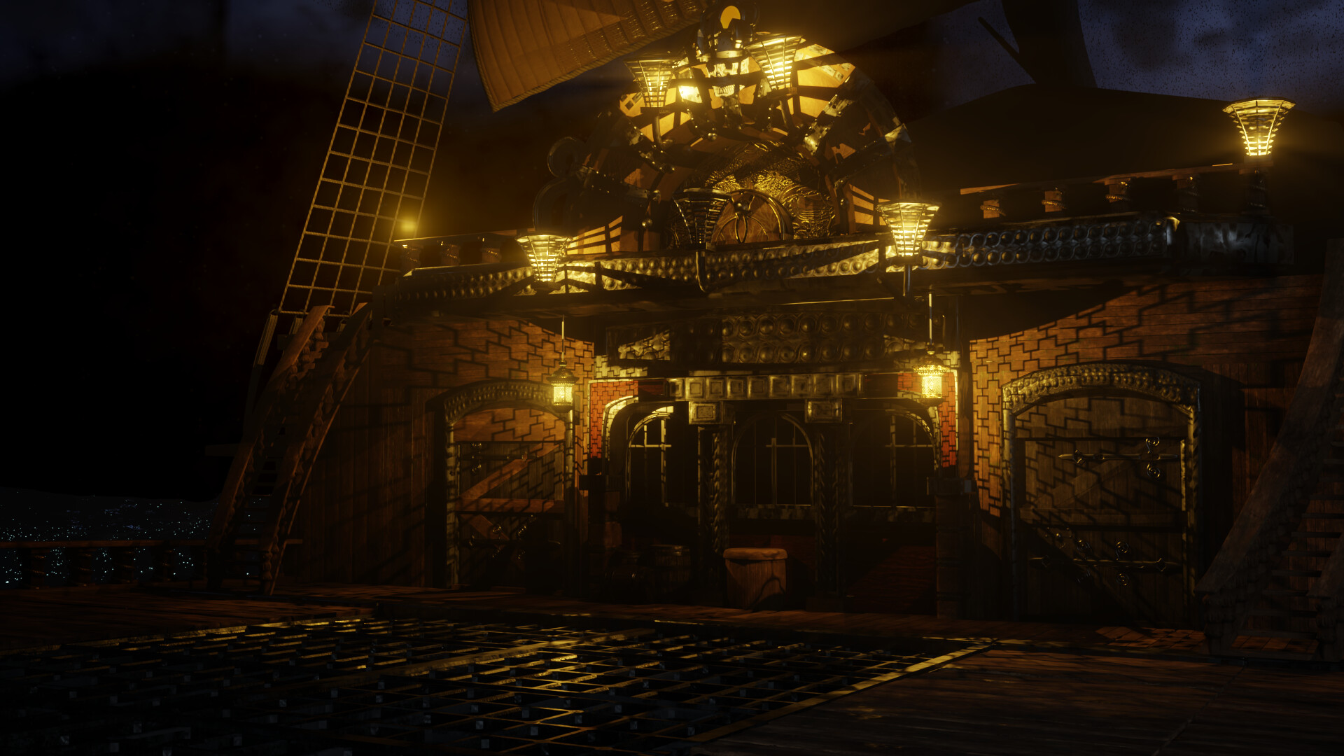 ArtStation - Fantasy Pirate Ship