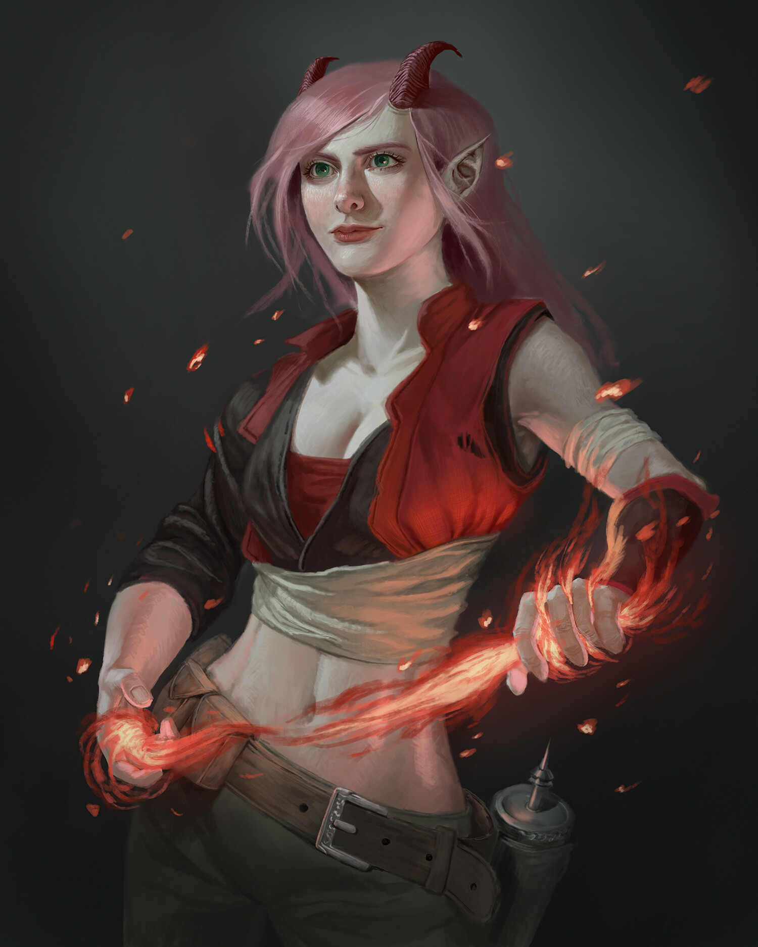 ArtStation - RPG Pyromancer