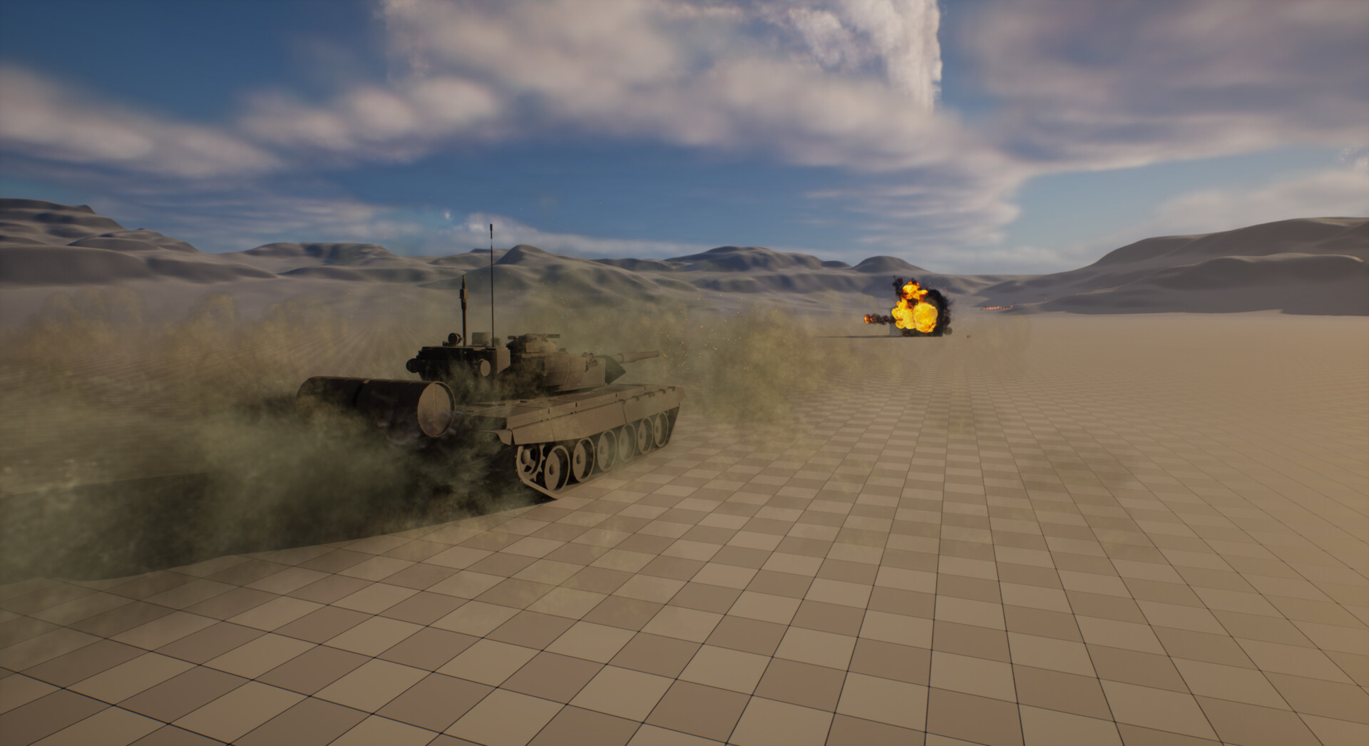 ArtStation - Tank Vfx