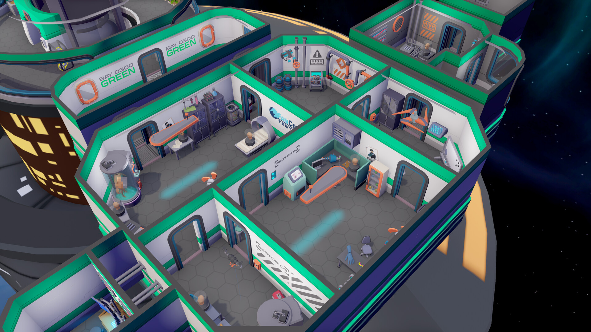 Callum Williams - Justice Sucks - Space Station Environment