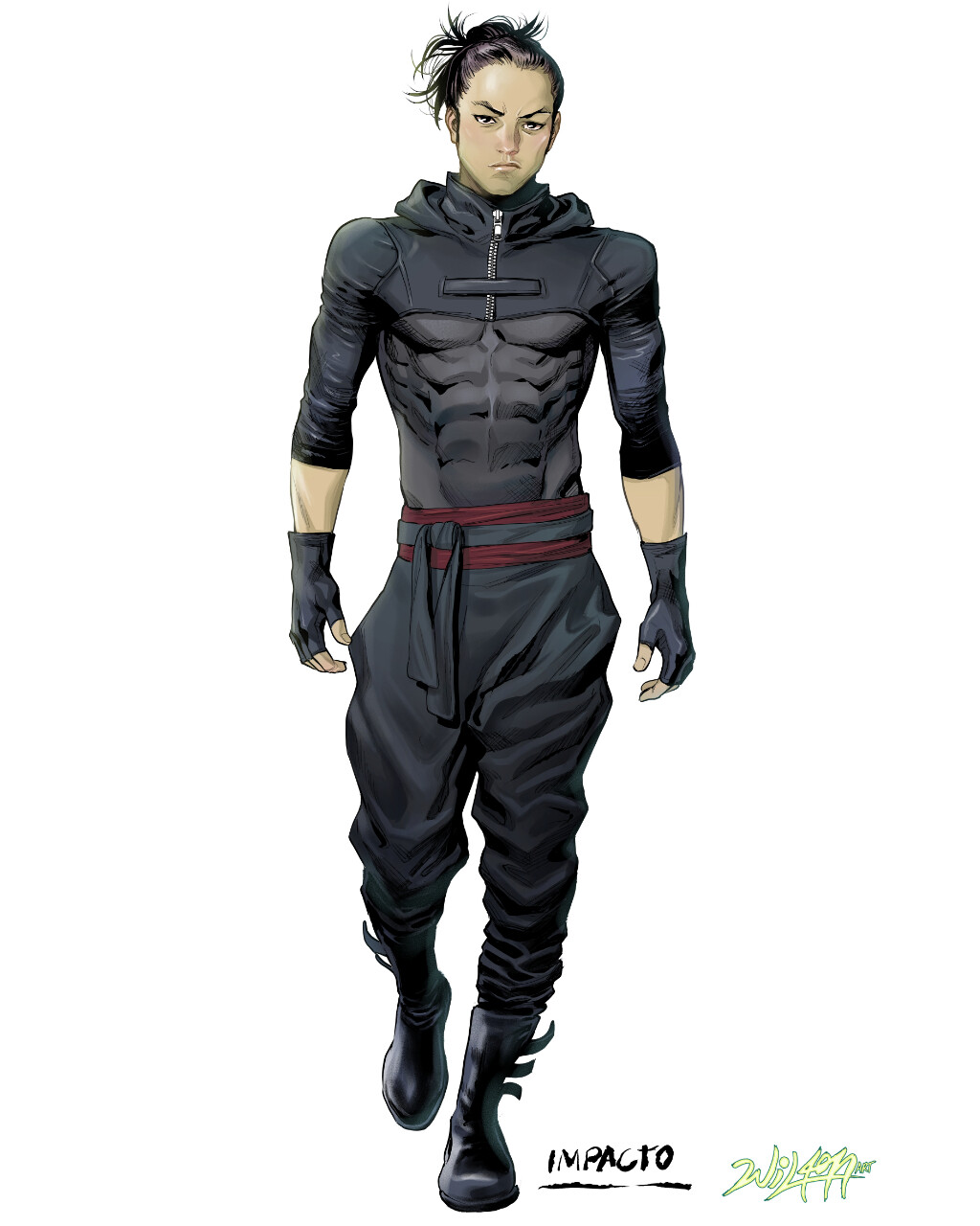 ArtStation - Impacto from The Cast comic book