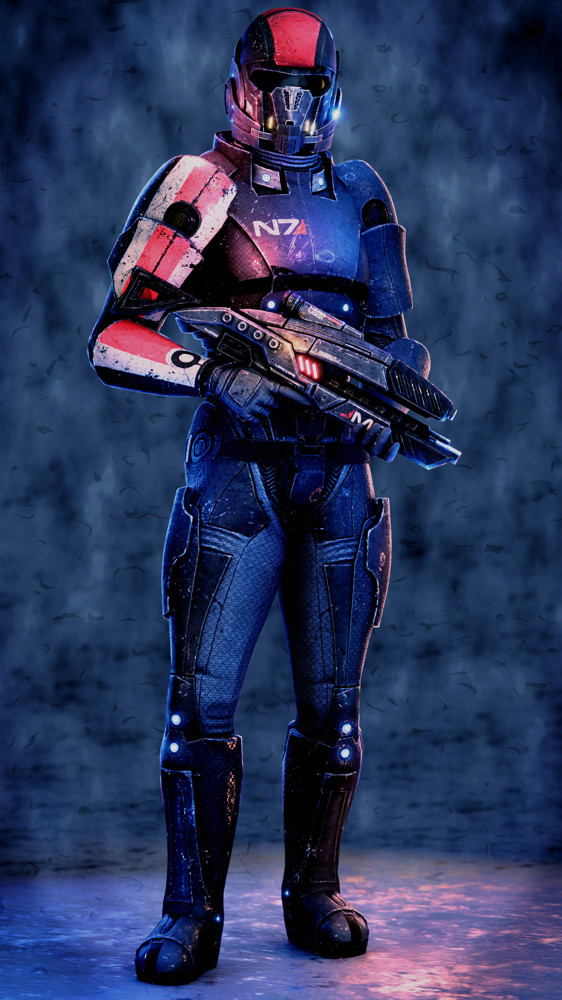 Artstation Commander Shepard Hero Of The Citadel