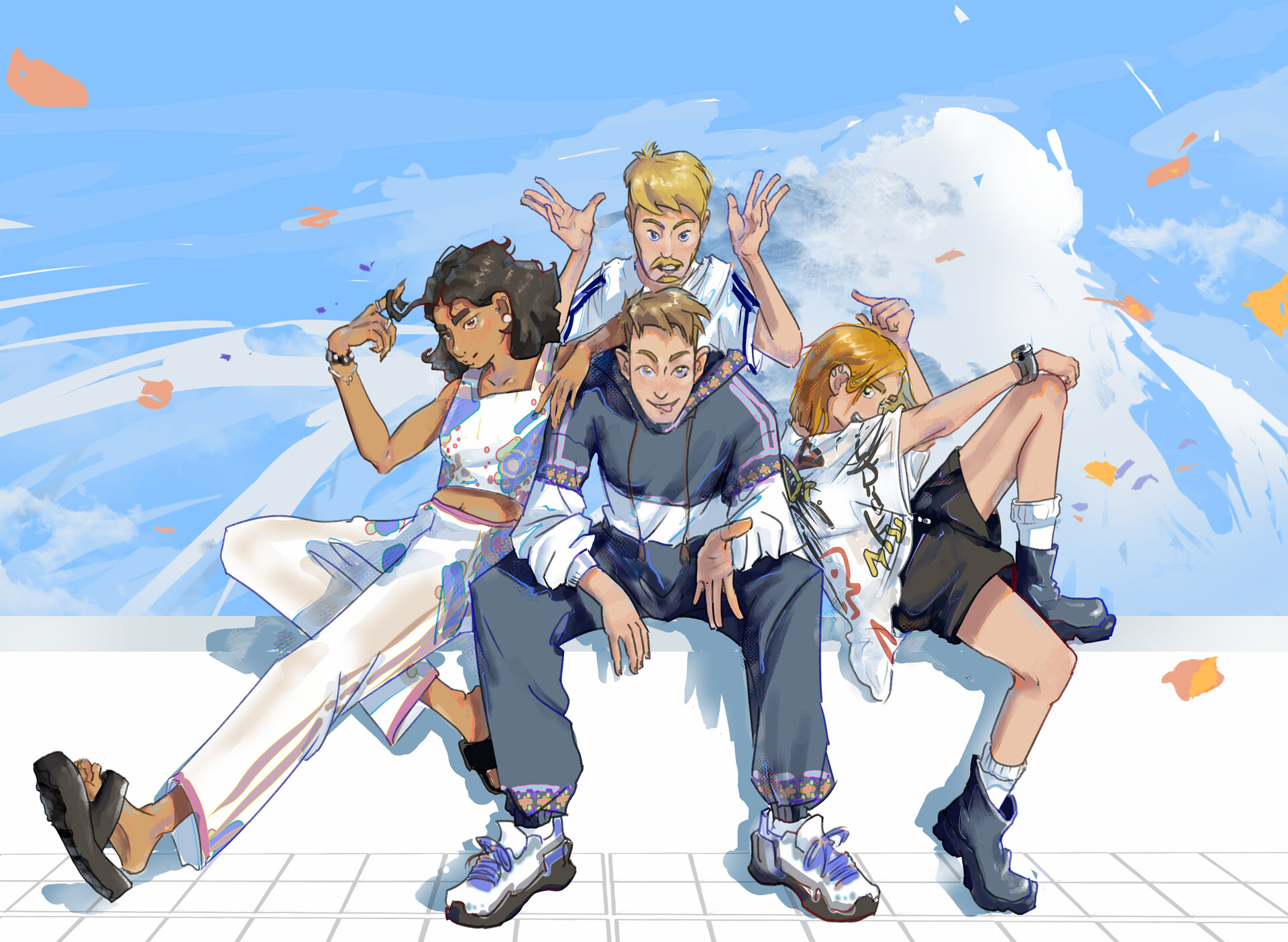 Marila Raganato - Pose on a bright day