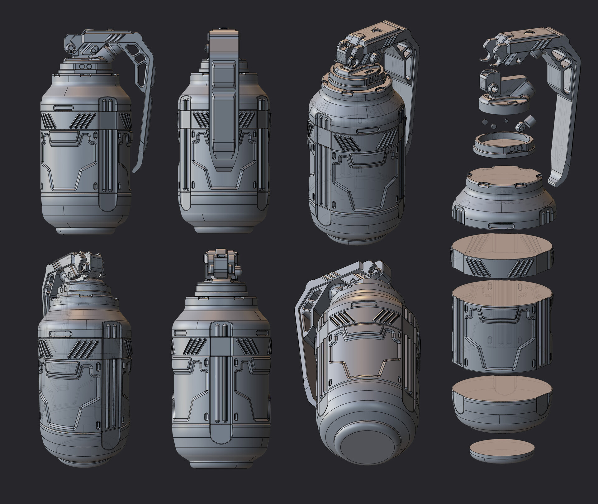 Kerry James - Draconis Grenades and Weapons Attachments