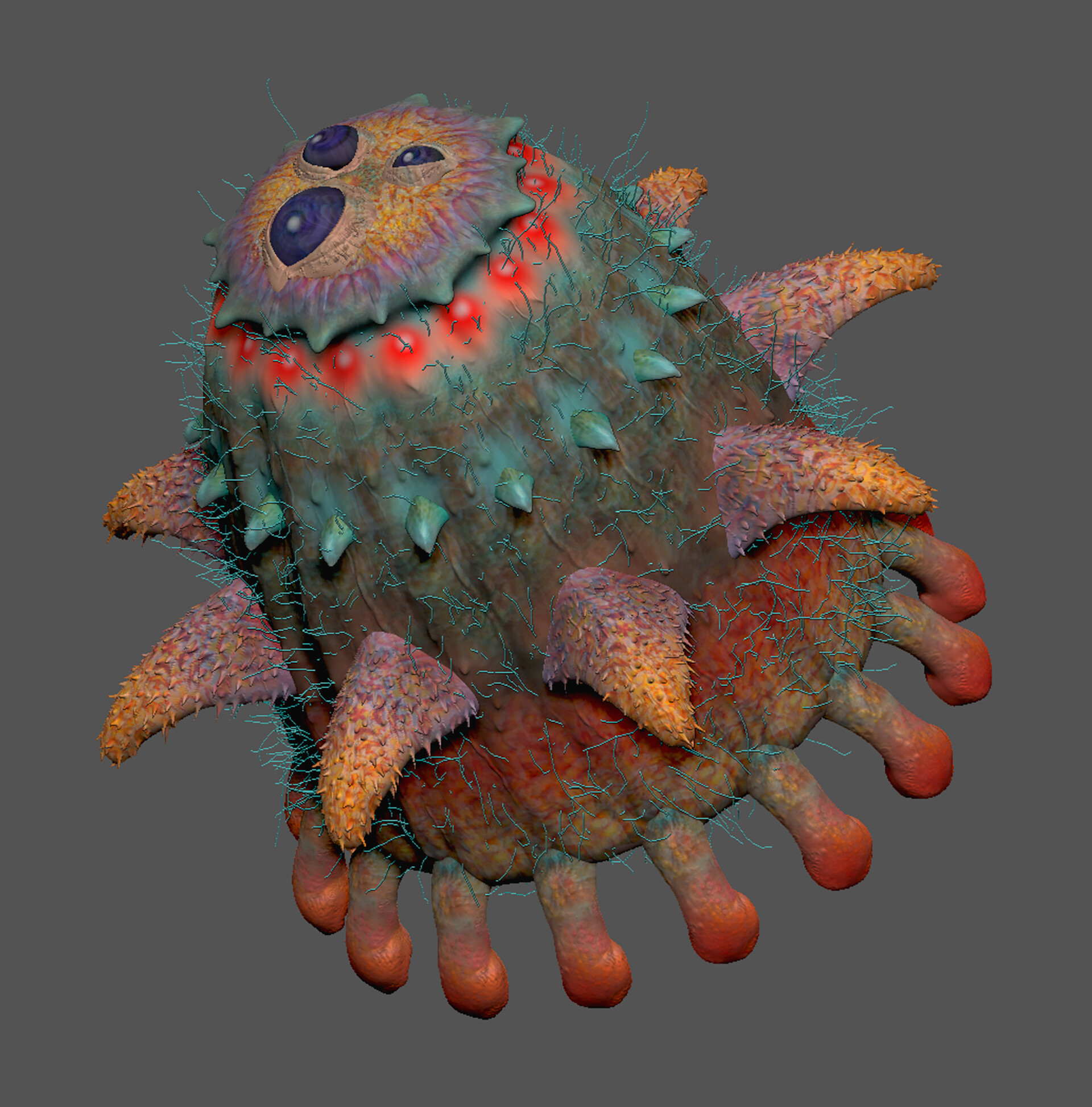 ArtStation - Catvadusa_Titan Creature_State 1